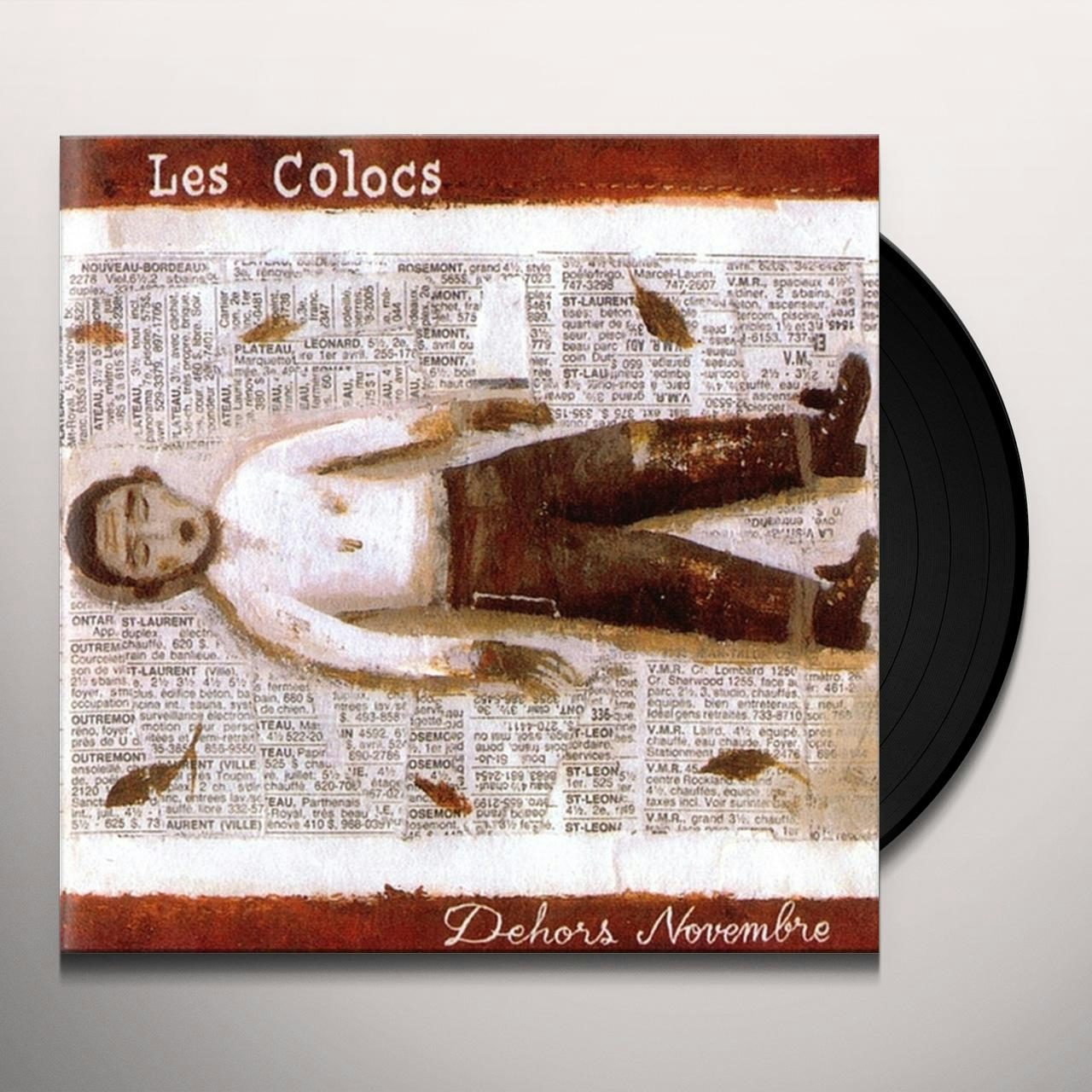 Les Colocs Dehors Novembre Vinyl Record