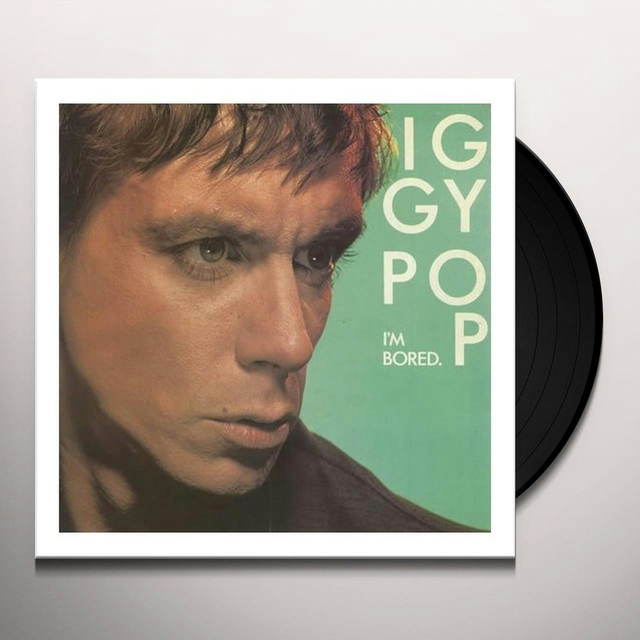 Iggy Pop I'M BORED/AFRICAN MAN Vinyl Record