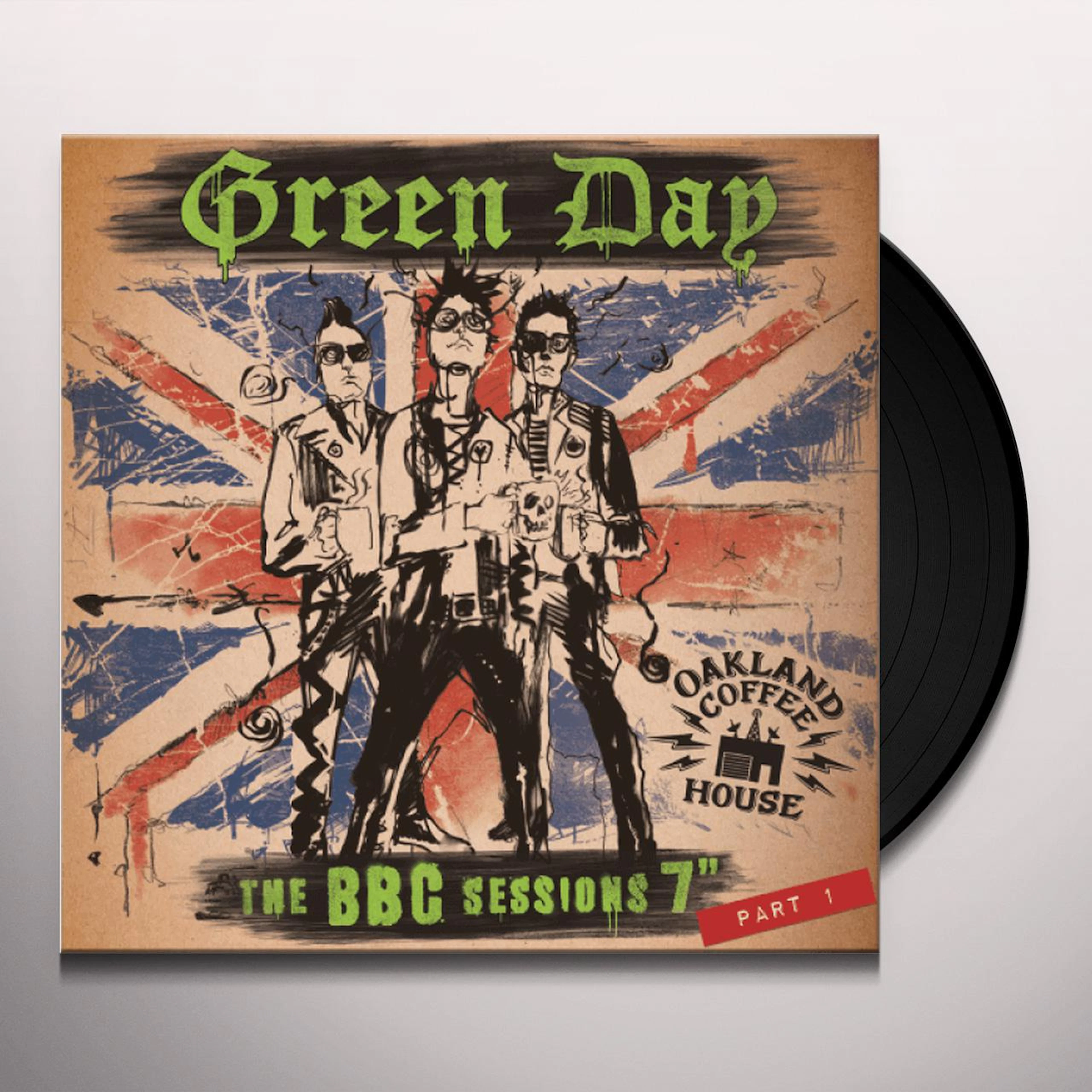 Green Day BBC SESSIONS Vinyl Record