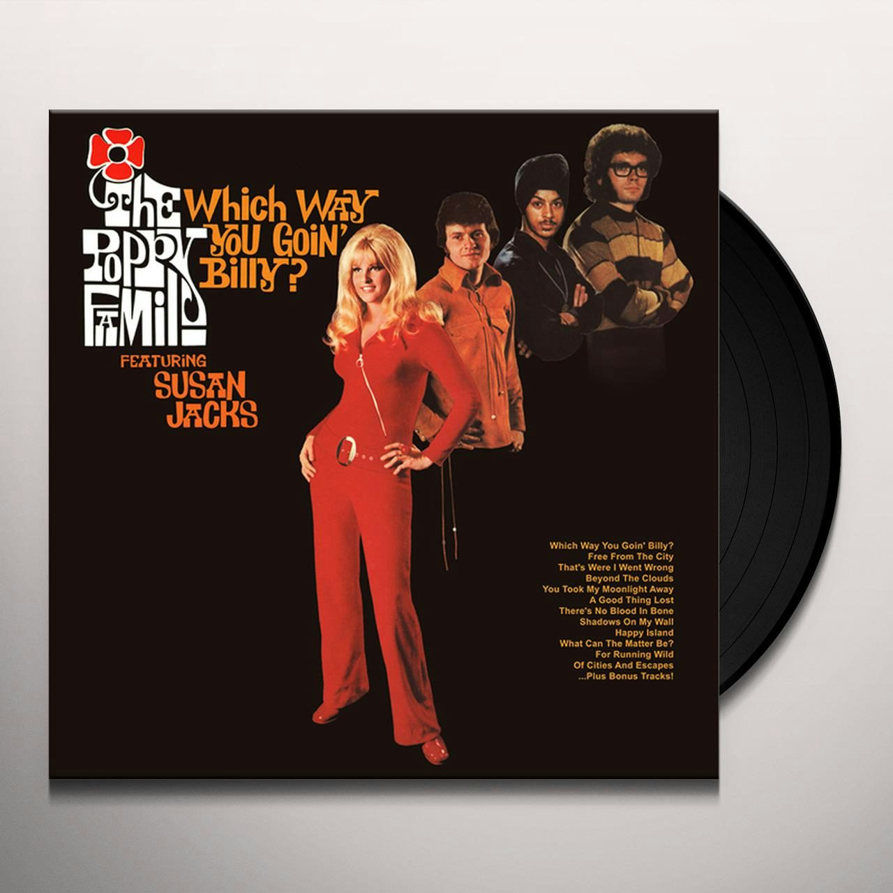 The Poppy Family WHICH WAY YOU GOIN' BILLY Vinyl Record