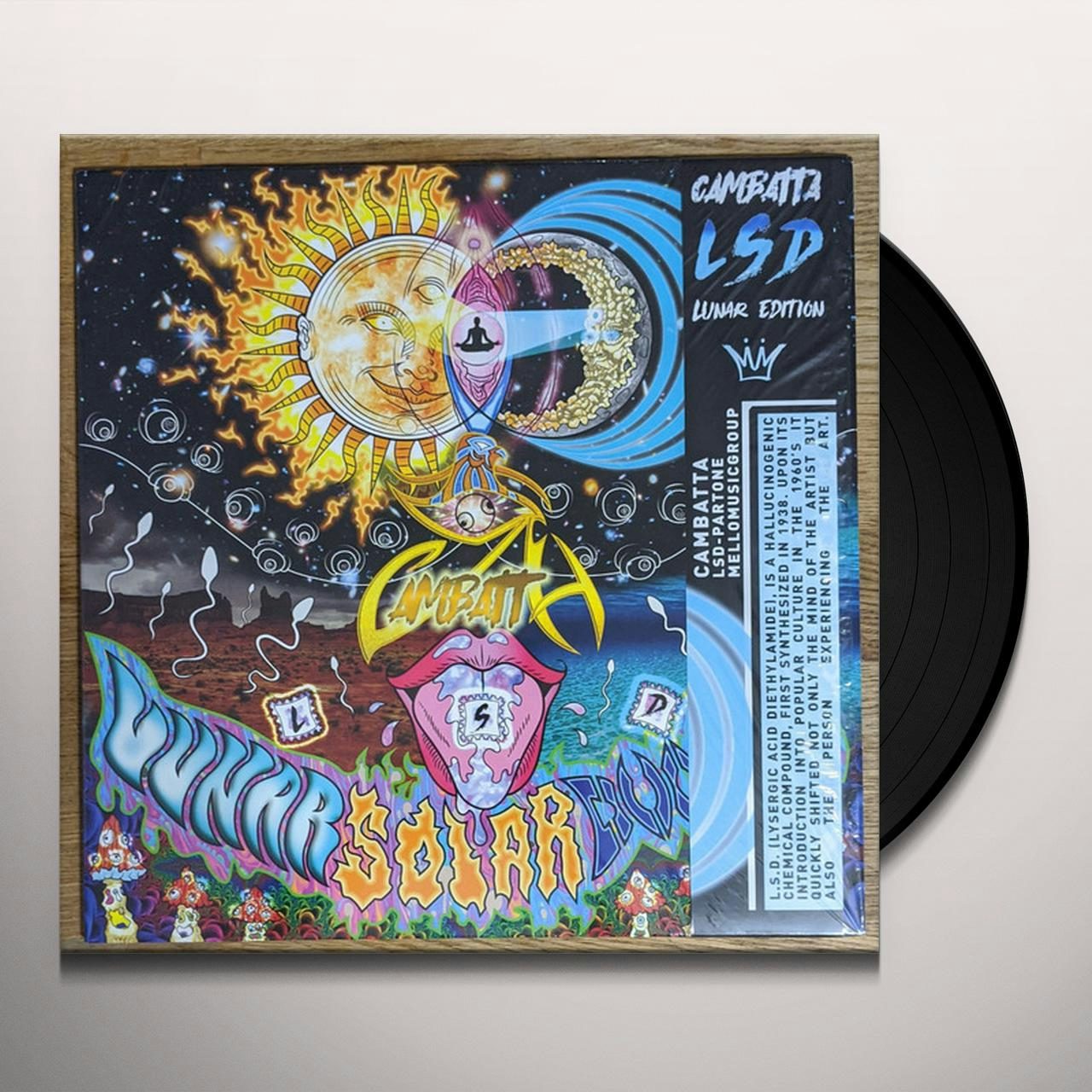 Cambatta LSD: LUNAR SOLAR DUALITY (LUNAR EDITION) Vinyl Record