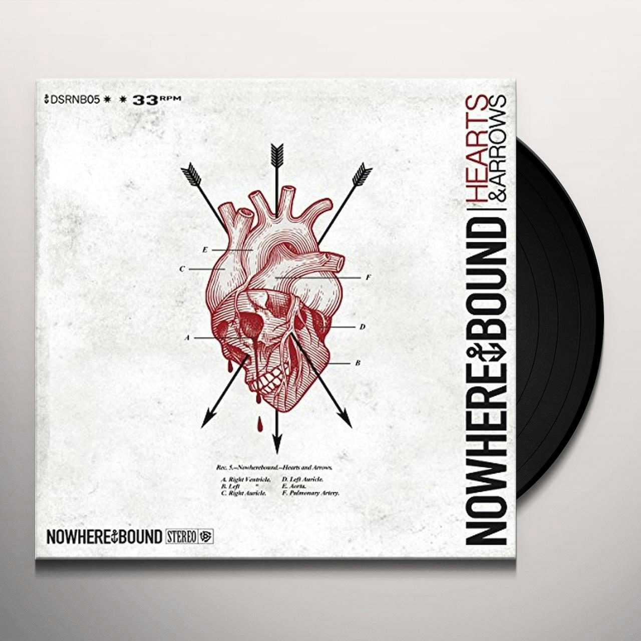 Nowherebound Hearts & Arrows Vinyl Record