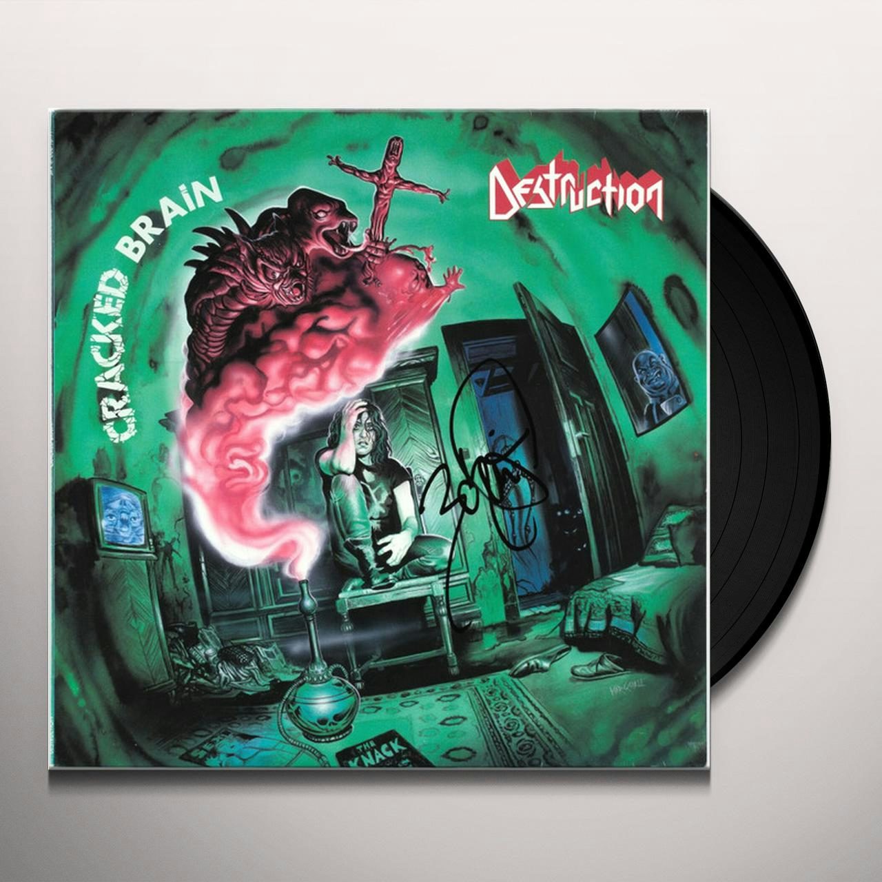 Destruction CRACKED BRAIN Vinyl Record