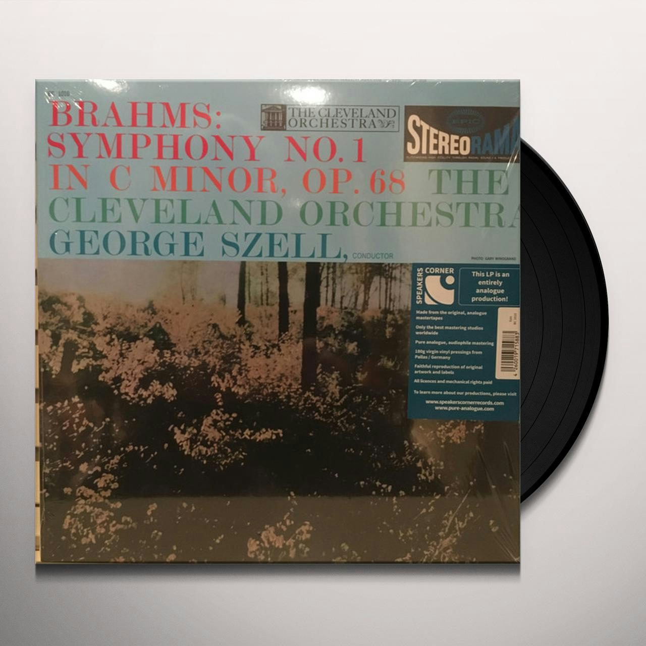 BRAHMS: SYMPHONY NO. 1 (180G/33 RPM) Vinyl Record