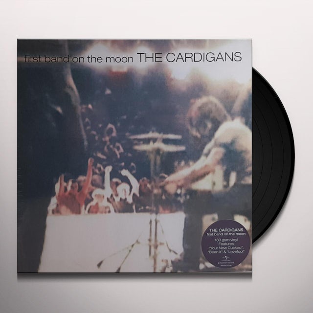 The Cardigans FIRST BAND ON THE MOON Vinyl Record