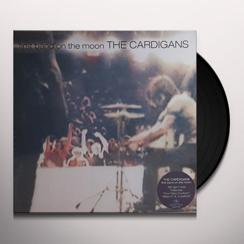 The Cardigans FIRST BAND ON THE MOON Vinyl Record