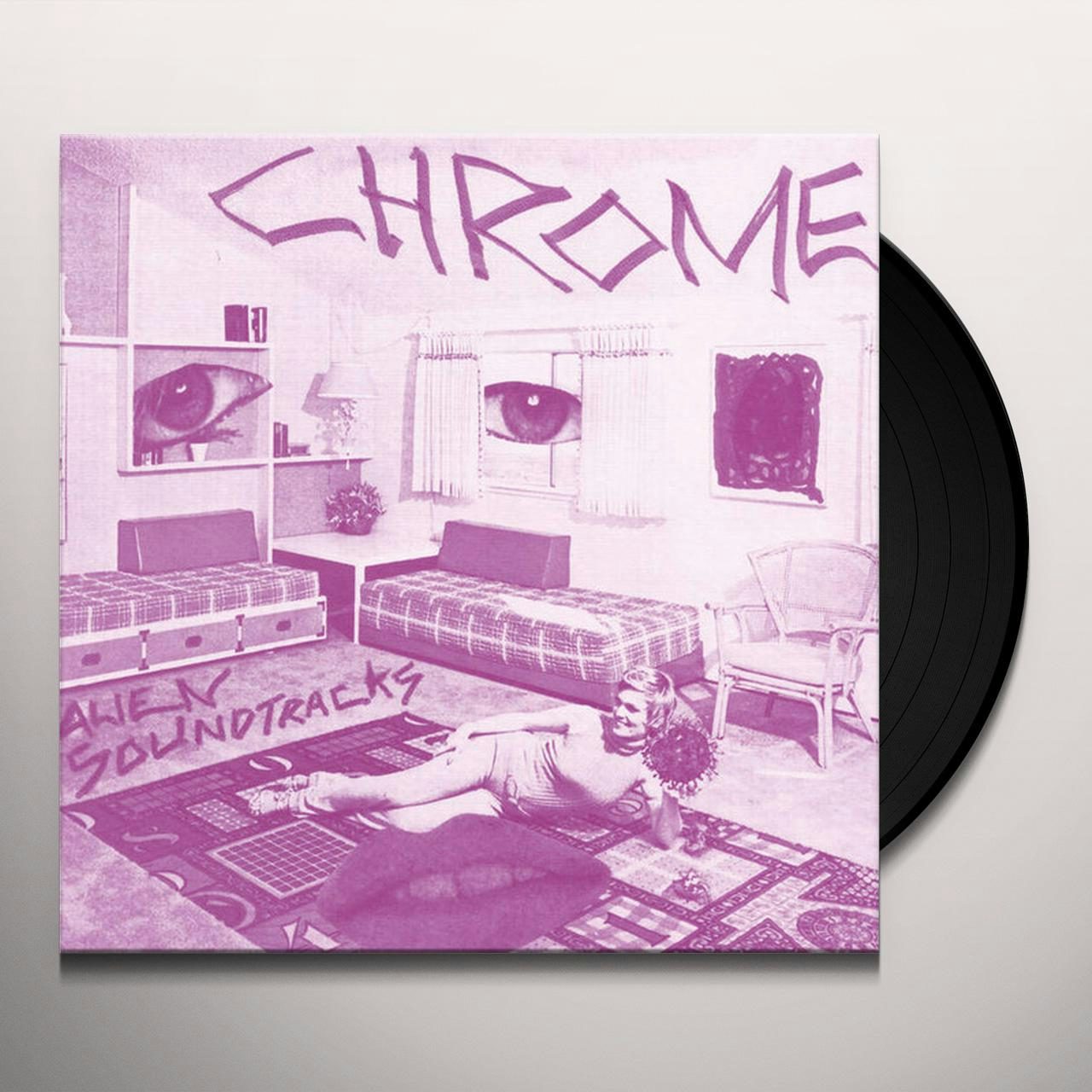 Chrome ALIEN SOUNDTRACKS (PURPLE SPLATTER VINYL) Vinyl Record
