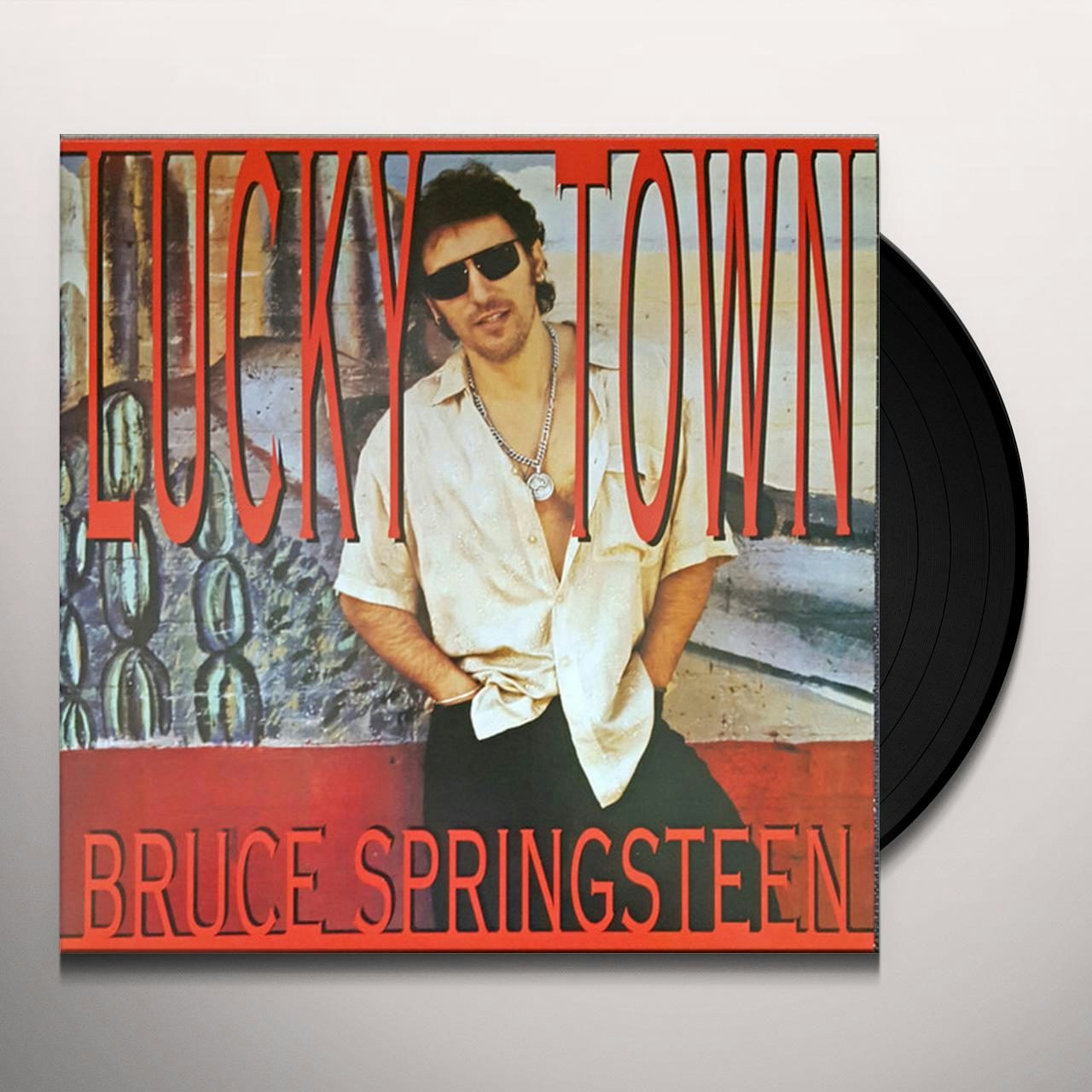 Bruce Springsteen LUCKY TOWN Vinyl Record