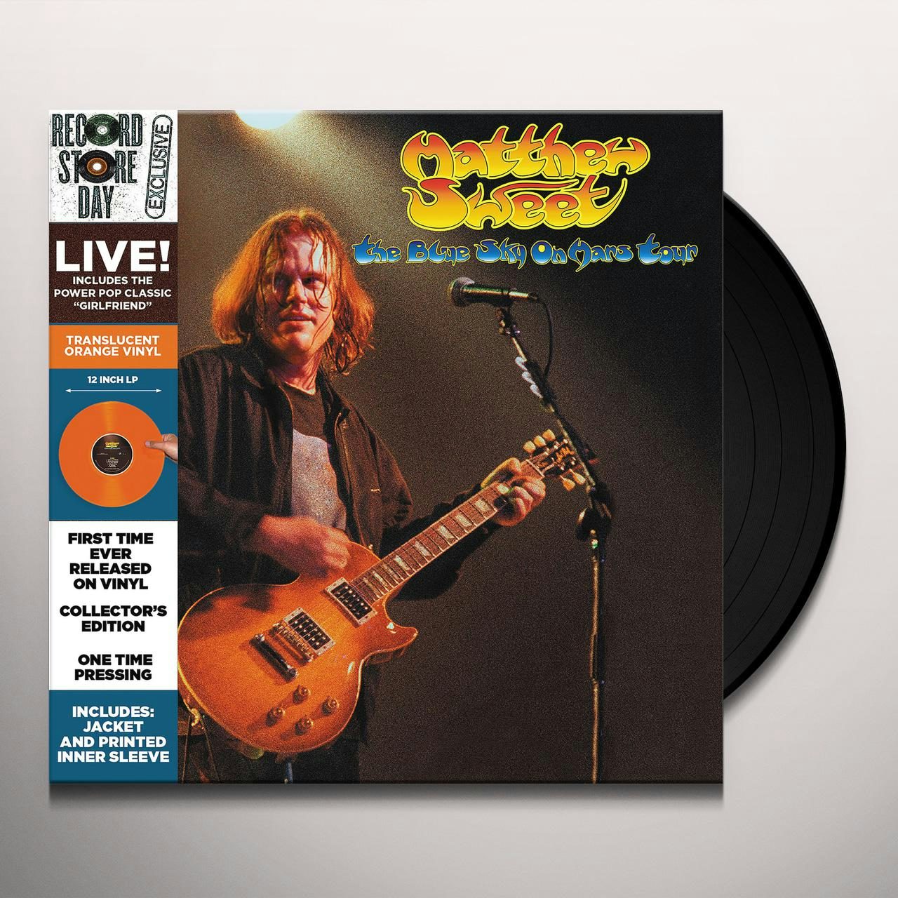 Matthew Sweet BLUE SKY ON MARS TOUR Vinyl Record