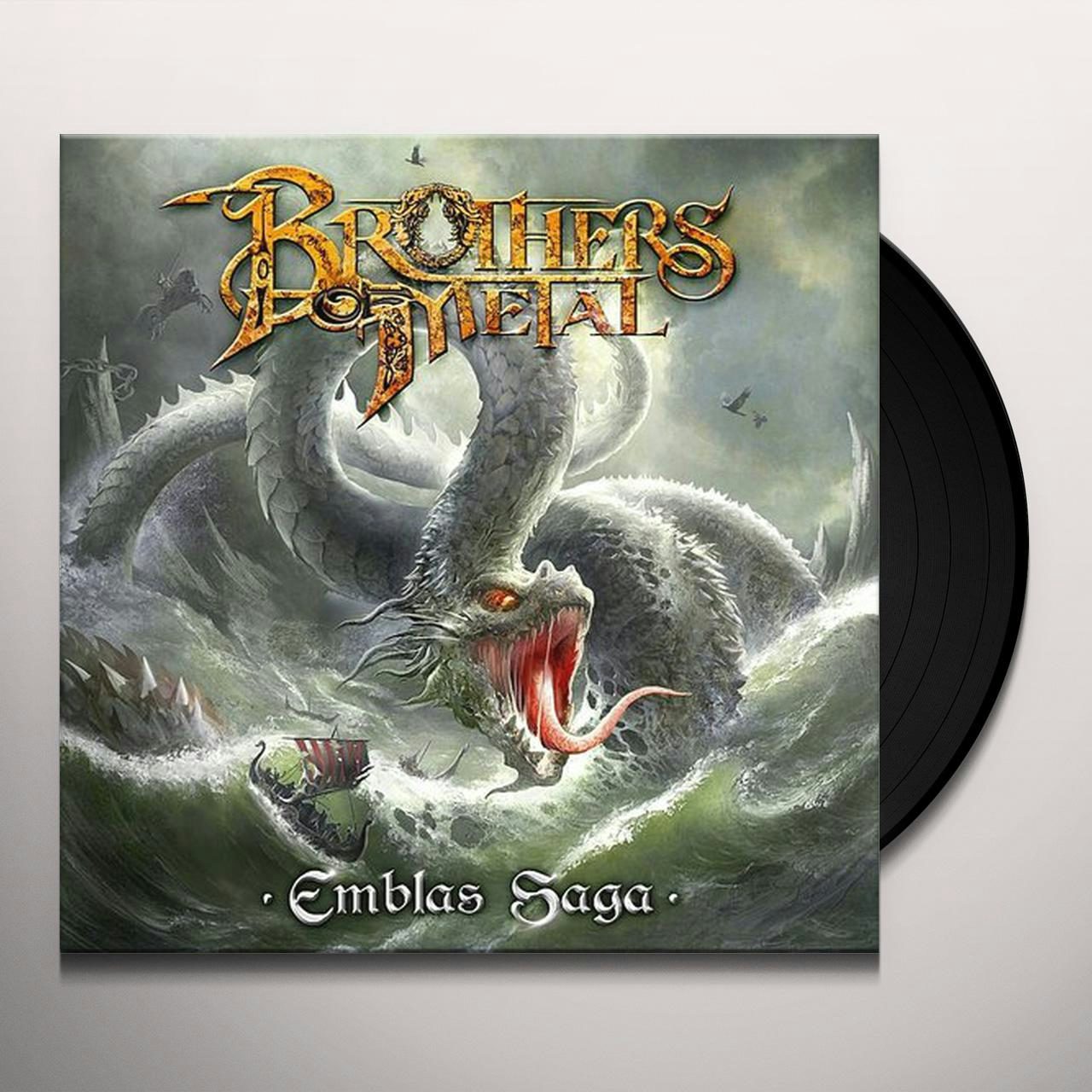 Brothers of Metal EMBLAS SAGA (CLEAR VINYL) Vinyl Record