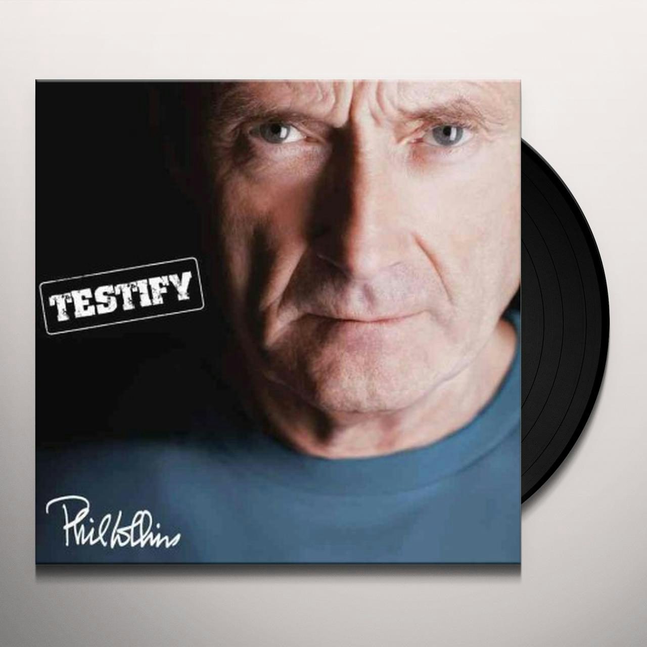 Phil Collins TESTIFY Vinyl Record