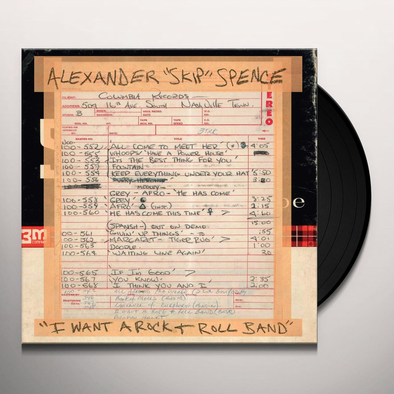 Alexander "Skip" Spence I Want A Rock & Roll Band/I Got A Lot To Say ...