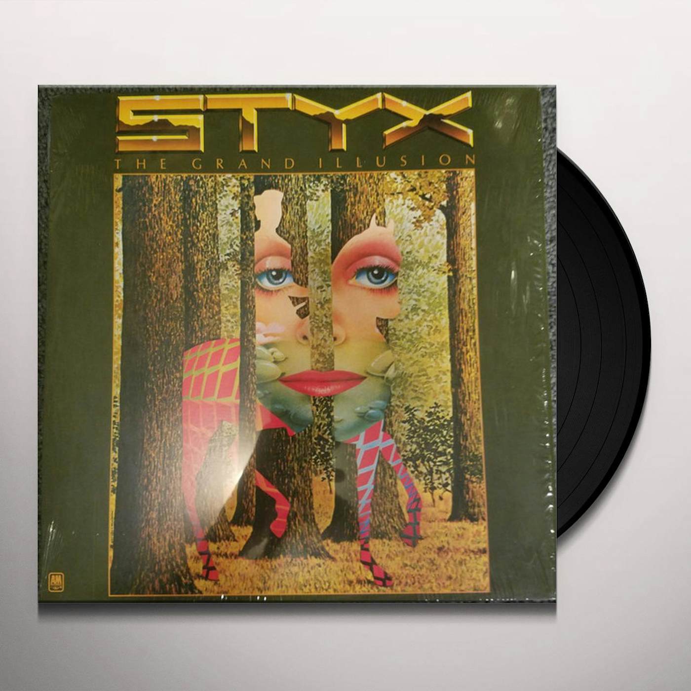 Styx GRAND ILLUSION (TRANSLUCENT GREEN VINYL) Vinyl Record