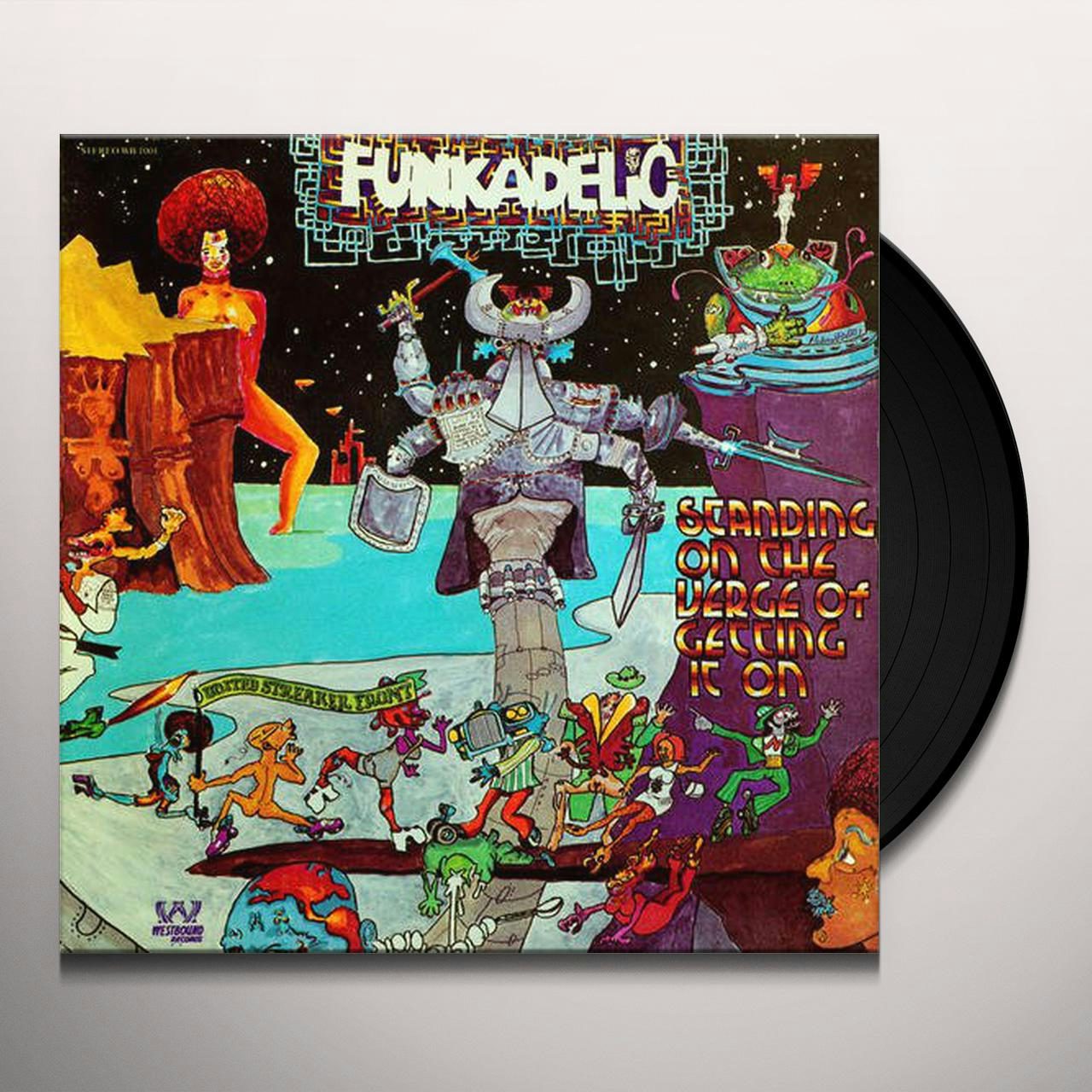 Funkadelic STANDING ON THE VERGE OF GETTING IT ON Vinyl Record