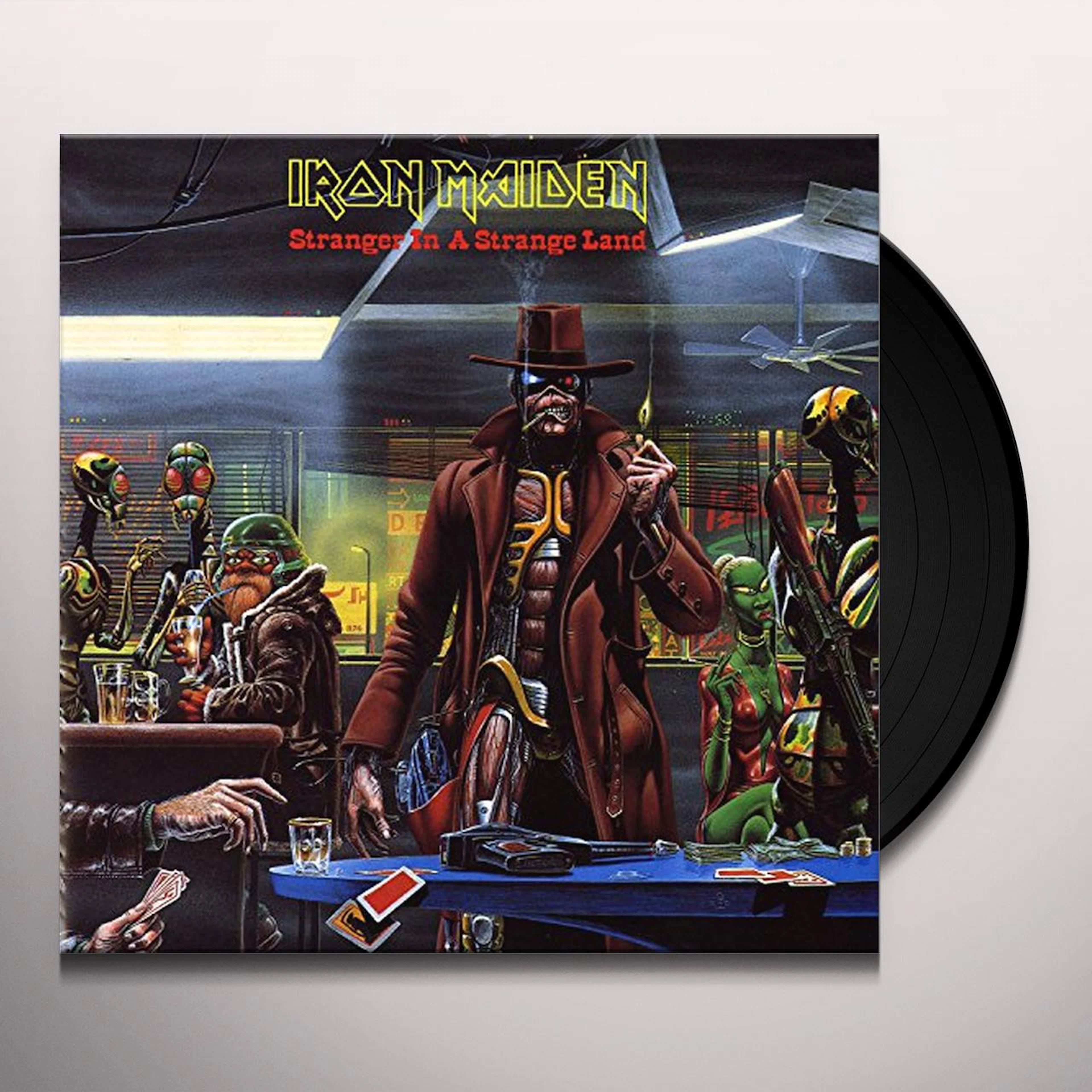 Iron Maiden STRANGER IN A STRANGE LAND Vinyl Record