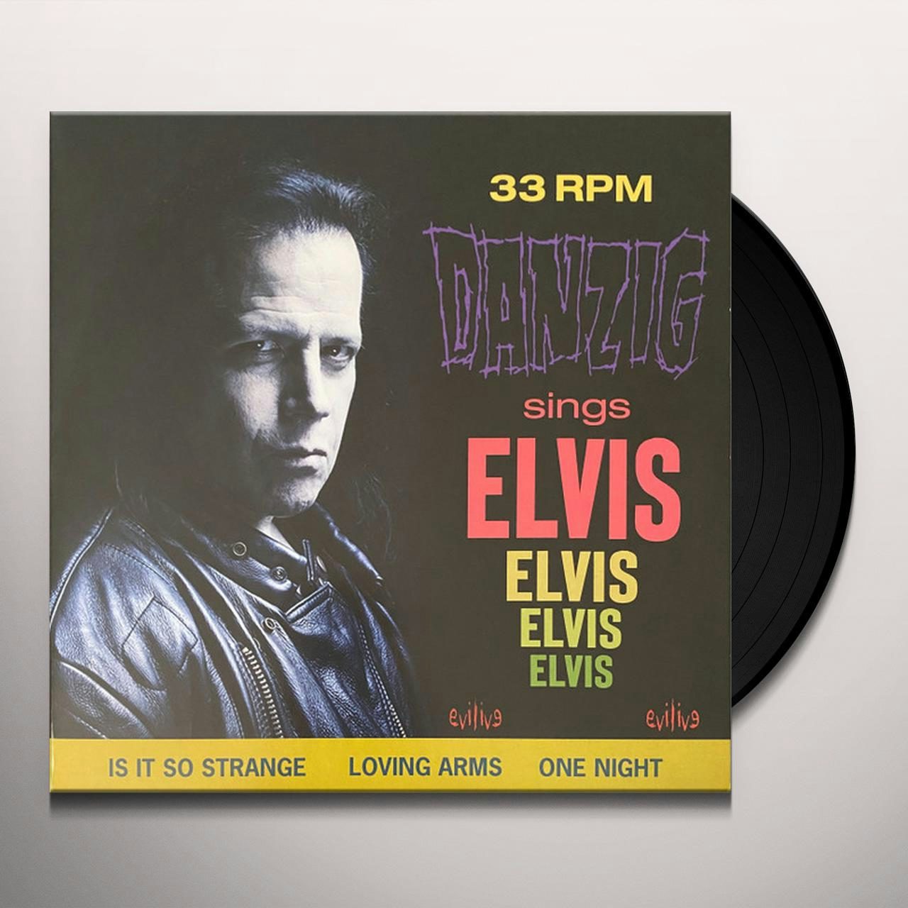 Danzig Sings Elvis Vinyl Record