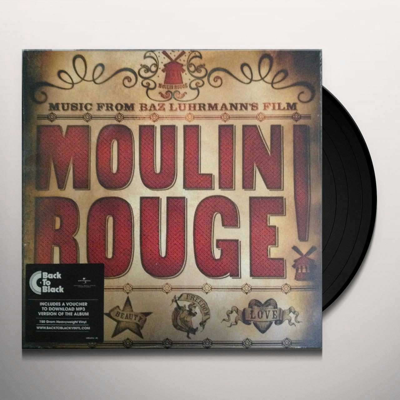 MOULIN ROUGE (Music From Baz Luhrman'S Film) Original Soundtrack Vinyl ...