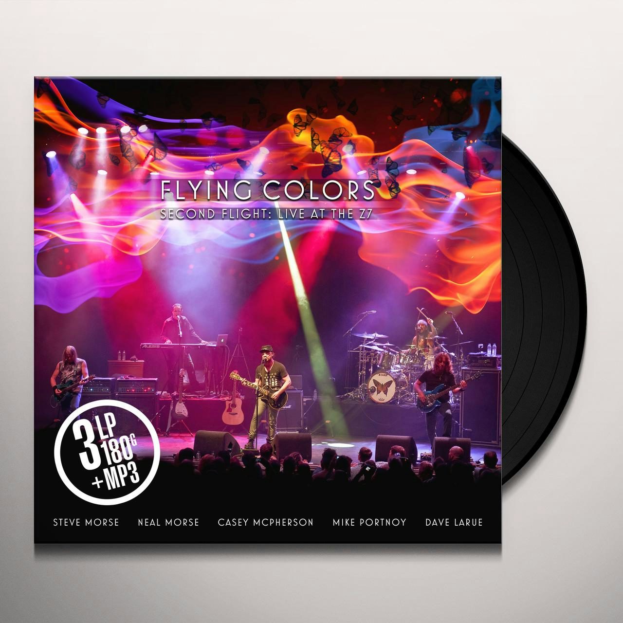Flying Colors SECOND FLIGHT: LIVE AT THE Z7 Vinyl Record