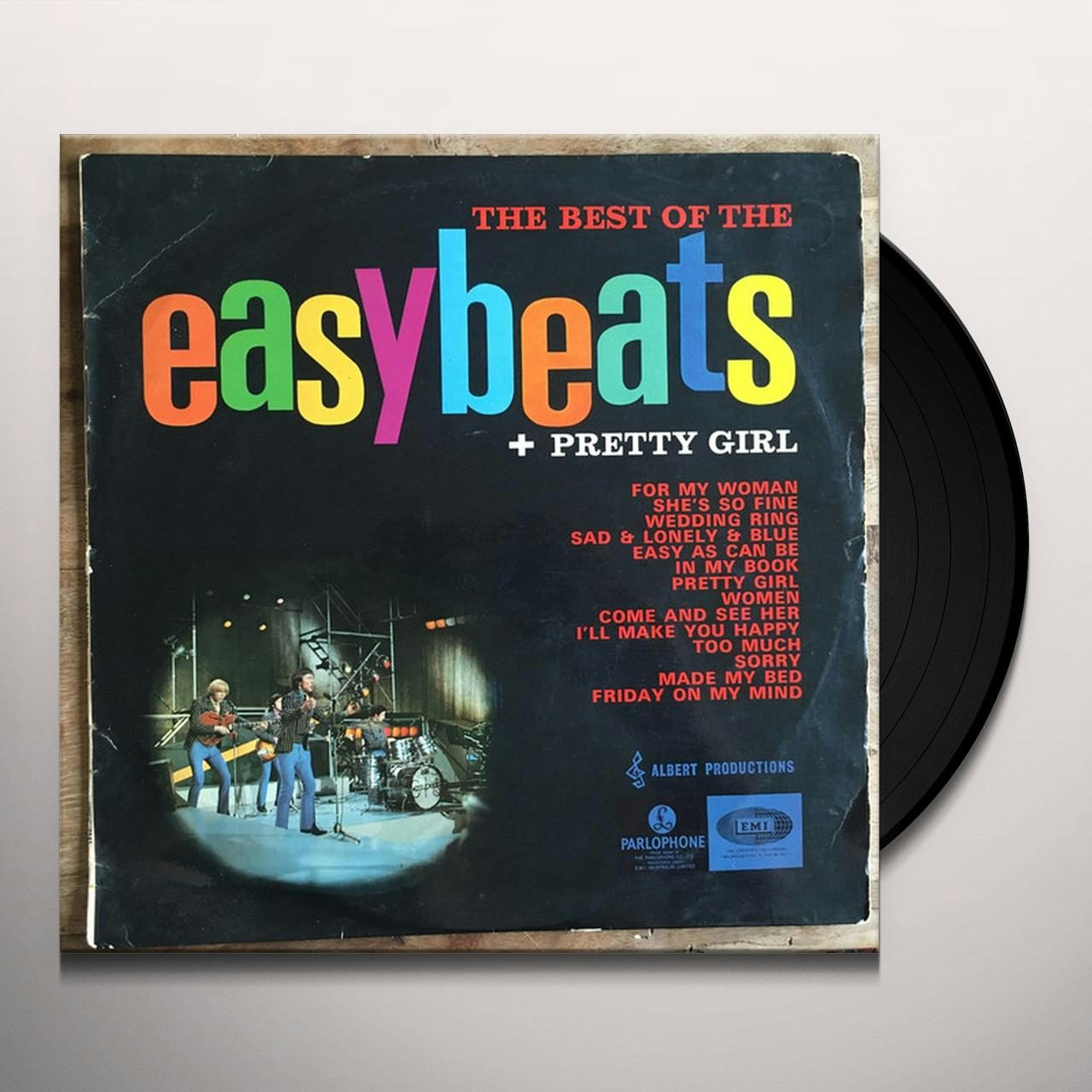 BEST OF THE EASYBEATS + PRETTY GIRL Vinyl Record