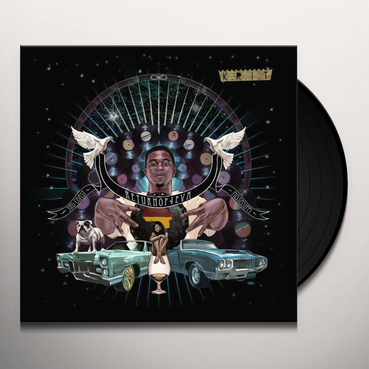 Big K.R.I.T. RETURN OF 4EVA (LIMITED/2LP) Vinyl Record