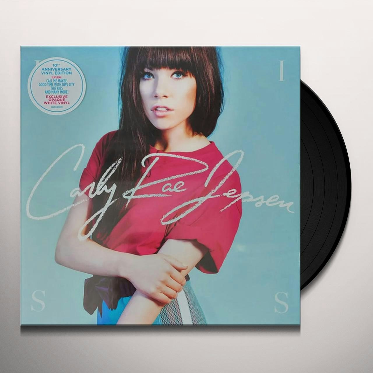 Carly Rae Jepsen KISS (10TH ANNIVERSARY EDITION) (WHITE VINYL) Vinyl Record
