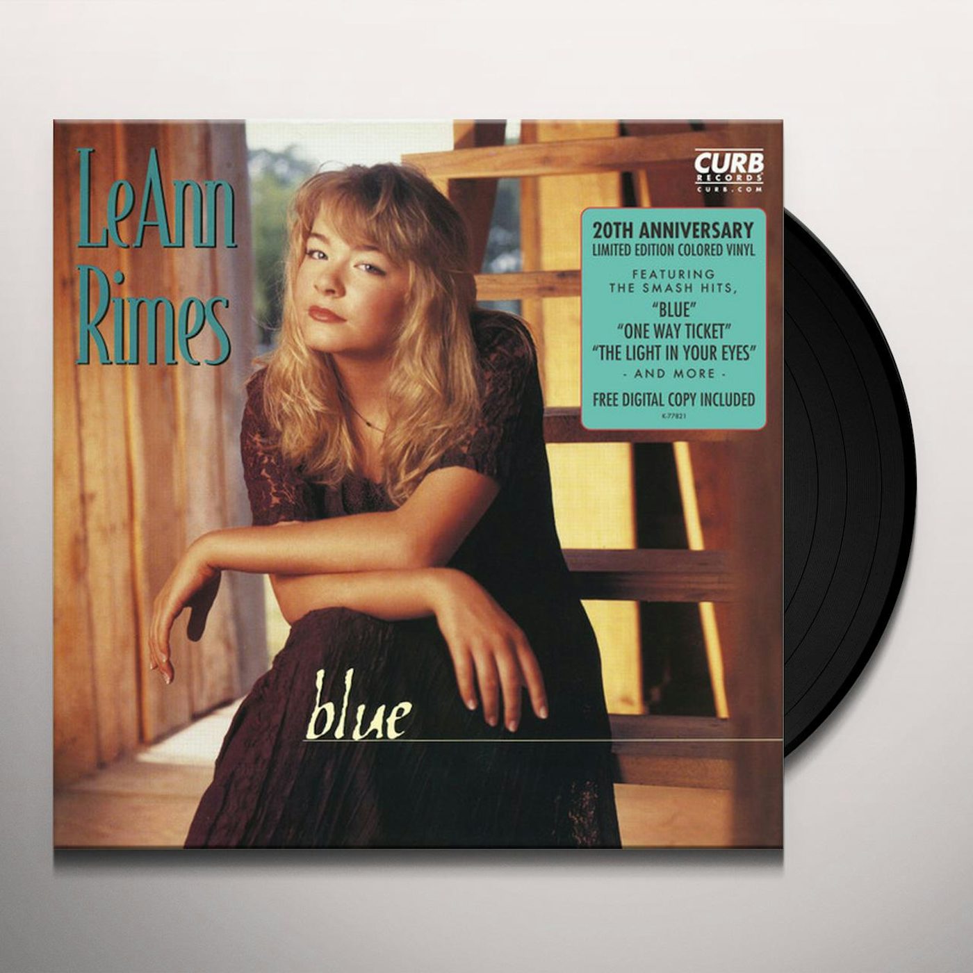 LeAnn Rimes BLUE (20TH ANNIVERSARY EDITION/BLUE COLORED VINYL/DL CARD ...