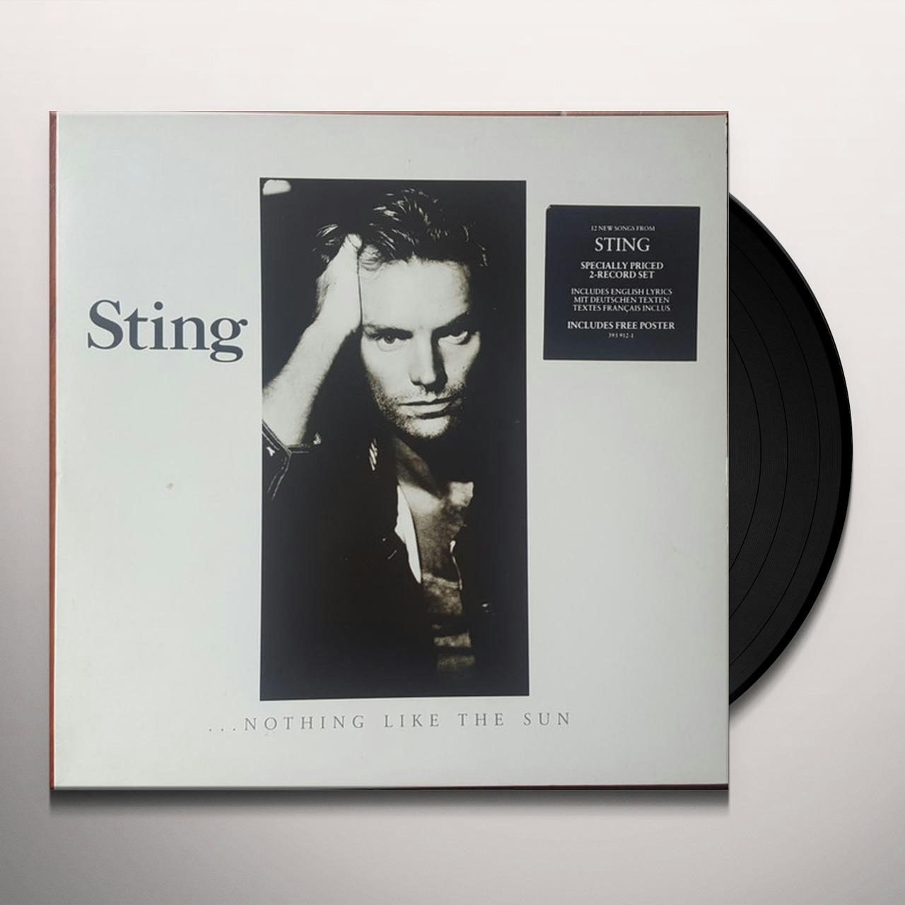 Sting NOTHING LIKE THE SUN Vinyl Record