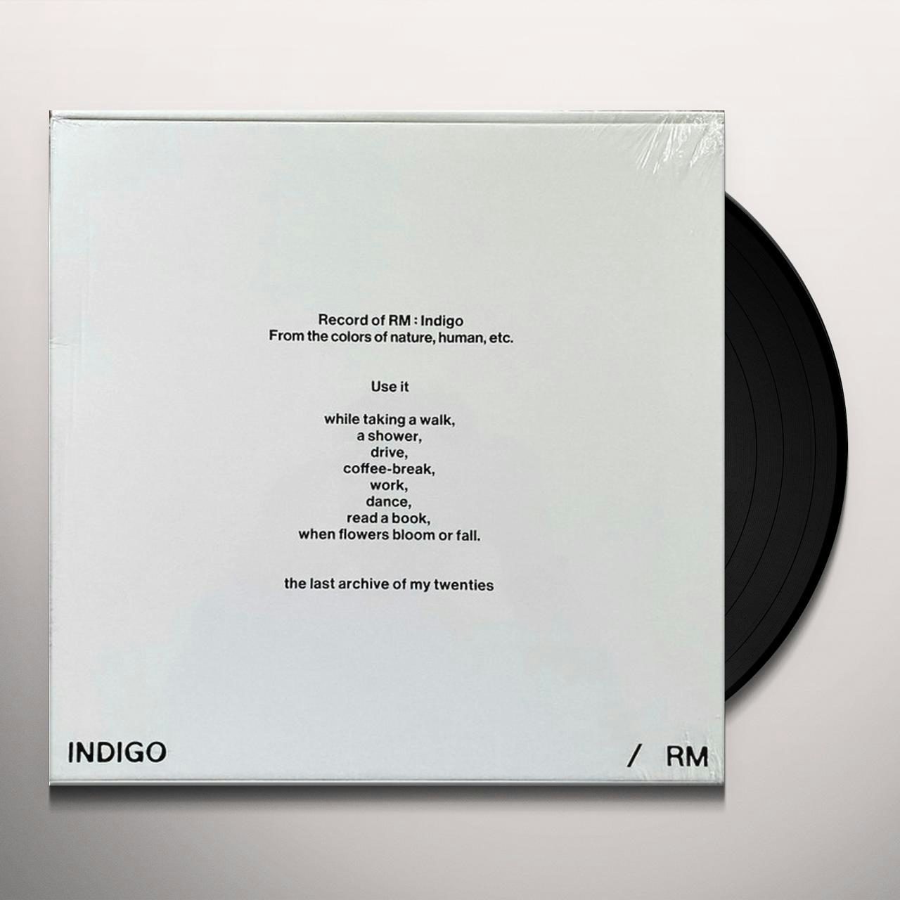 RM INDIGO Vinyl Record