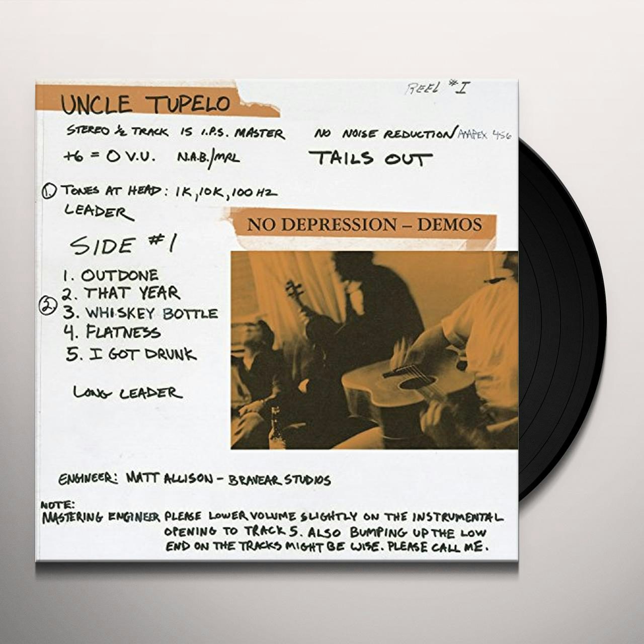 Uncle Tupelo NO DEPRESSION: RARITIES Vinyl Record