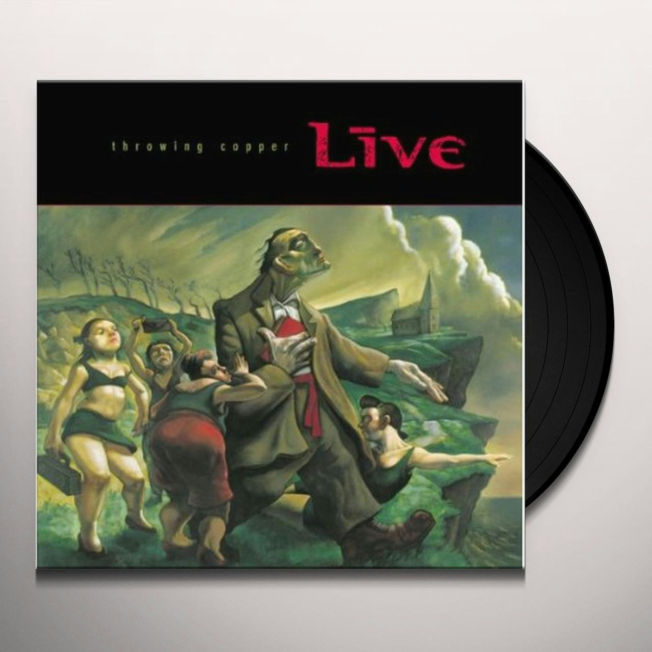 Live THROWING COPPER Vinyl Record