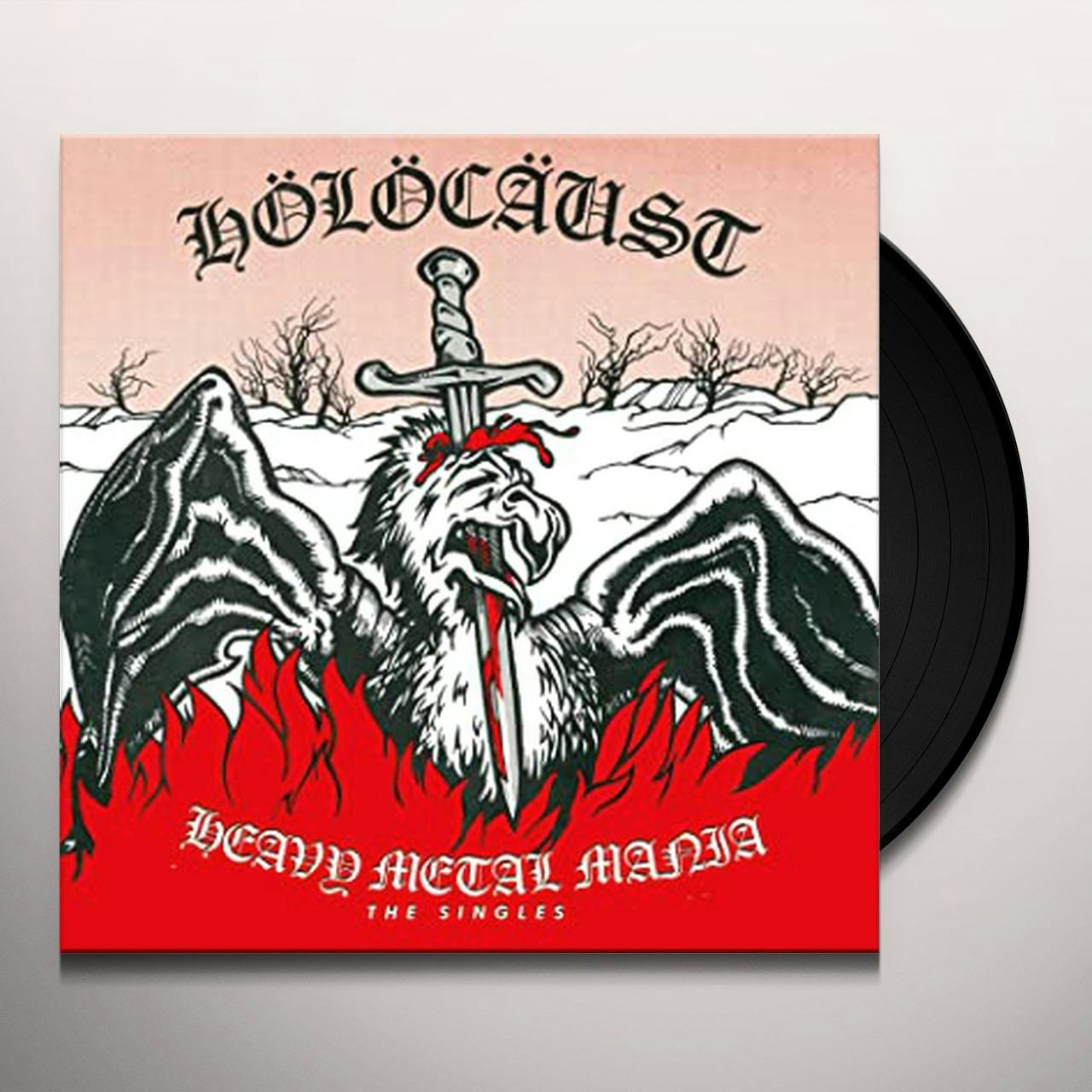 Holocaust HEAVY METAL MANIA: THE SINGLES Vinyl Record