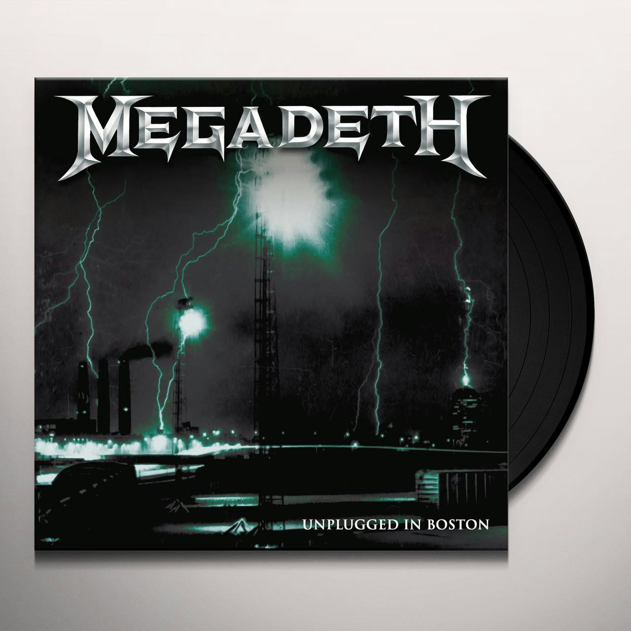 Megadeth UNPLUGGED IN BOSTON (METALLIC SILVER VINYL) Vinyl Record