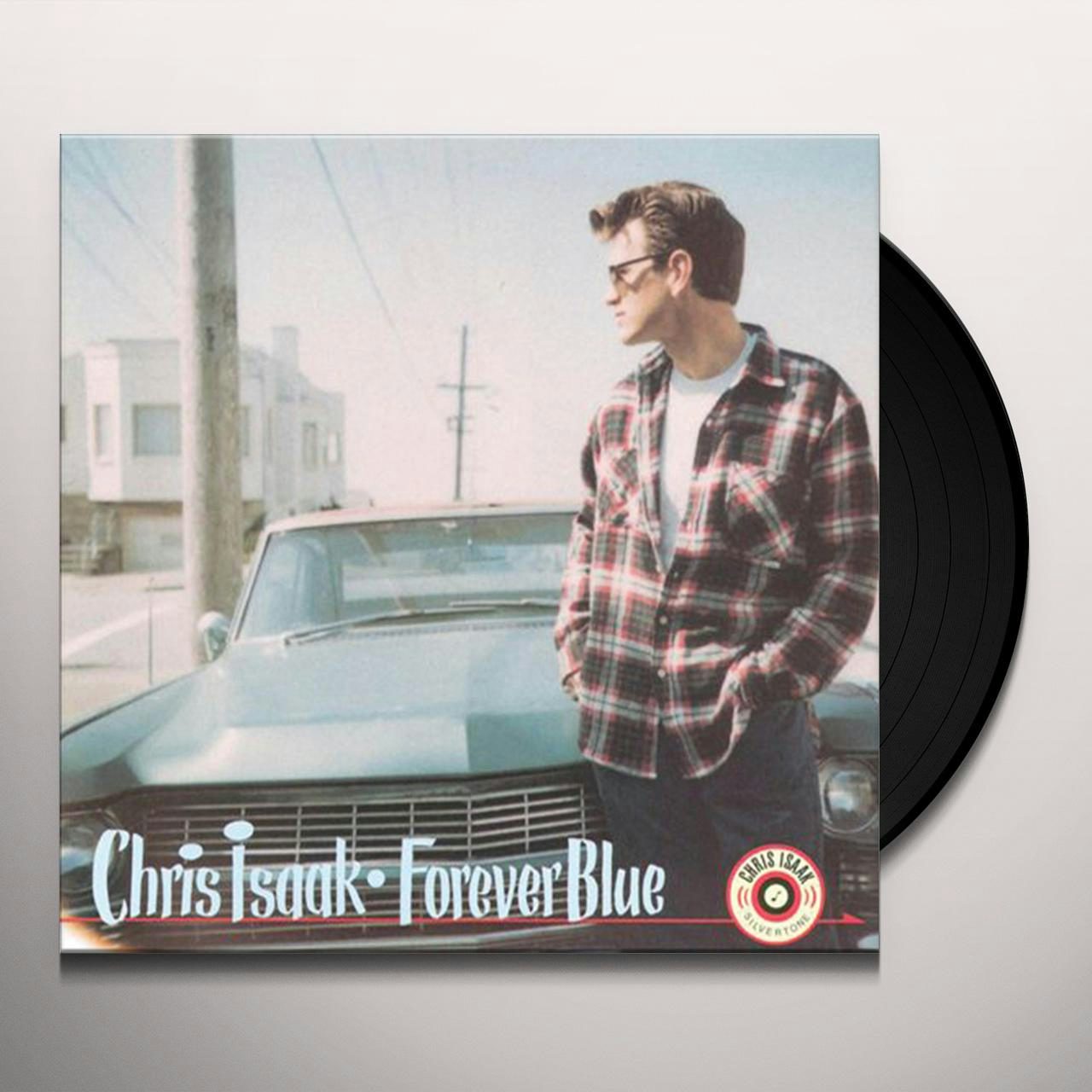 Chris Isaak Forever Blue Vinyl Record