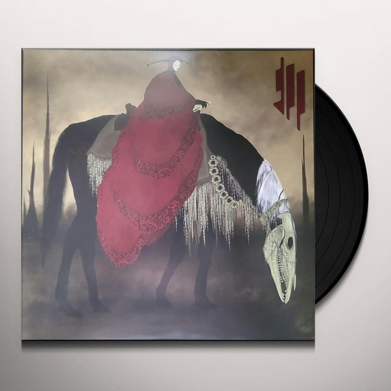 Skrillex QUEST FOR FIRE (TRANSLUCENT RUBY VINYL) Vinyl Record