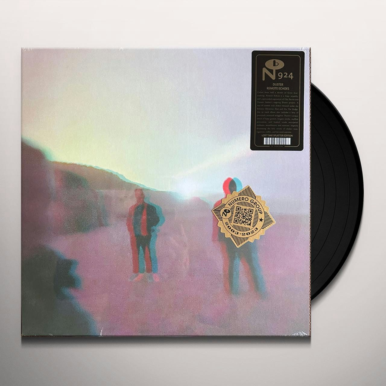 Duster REMOTE ECHOES (CLEAR W/ SEA BLUE & RUBY SPLATTER VINYL) Vinyl Record