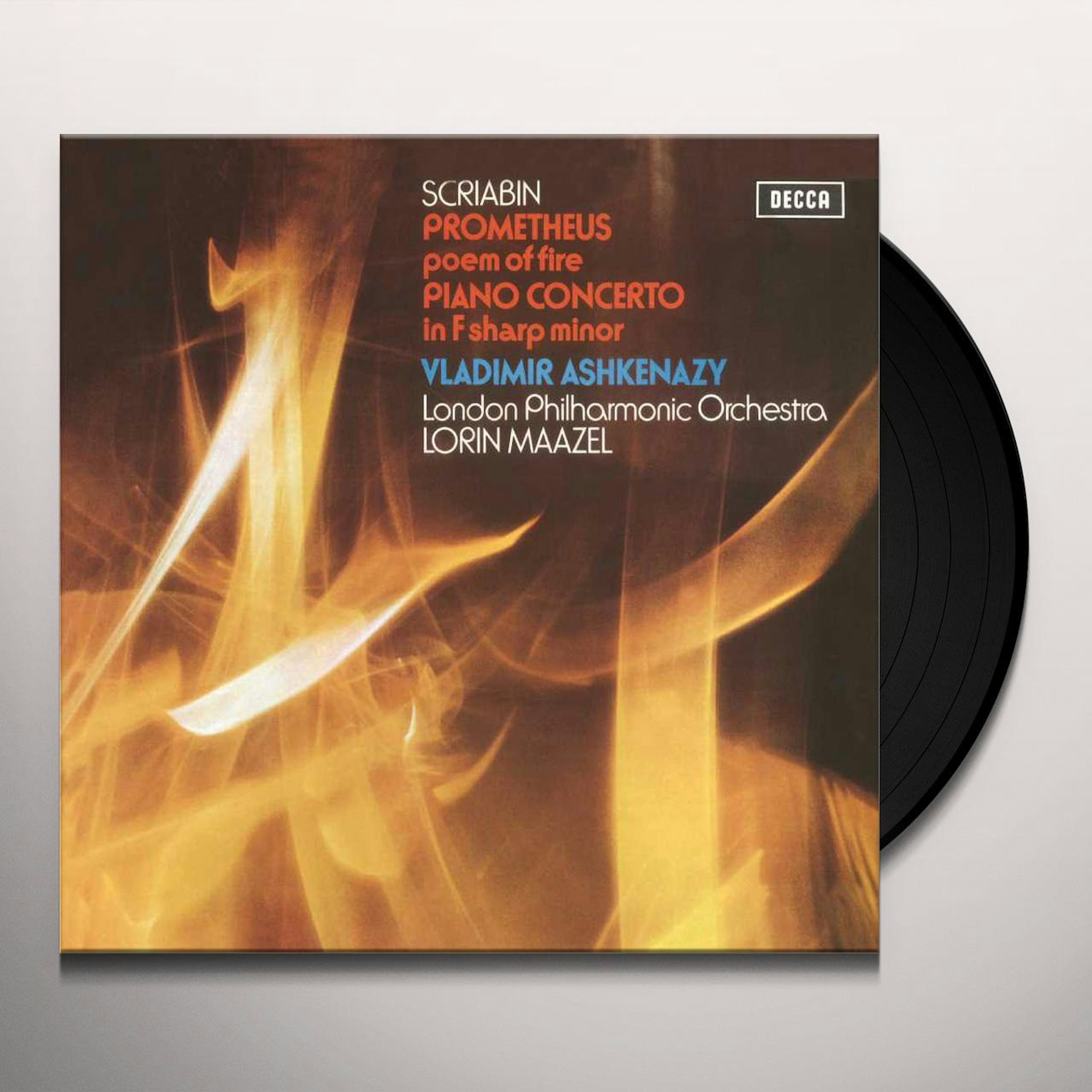 Vladimir Ashkenazy Scriabin: Piano Concerto/Prometheus Vinyl Record