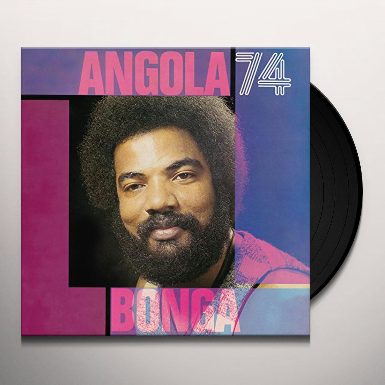 Bonga ANGOLA 74 Vinyl Record