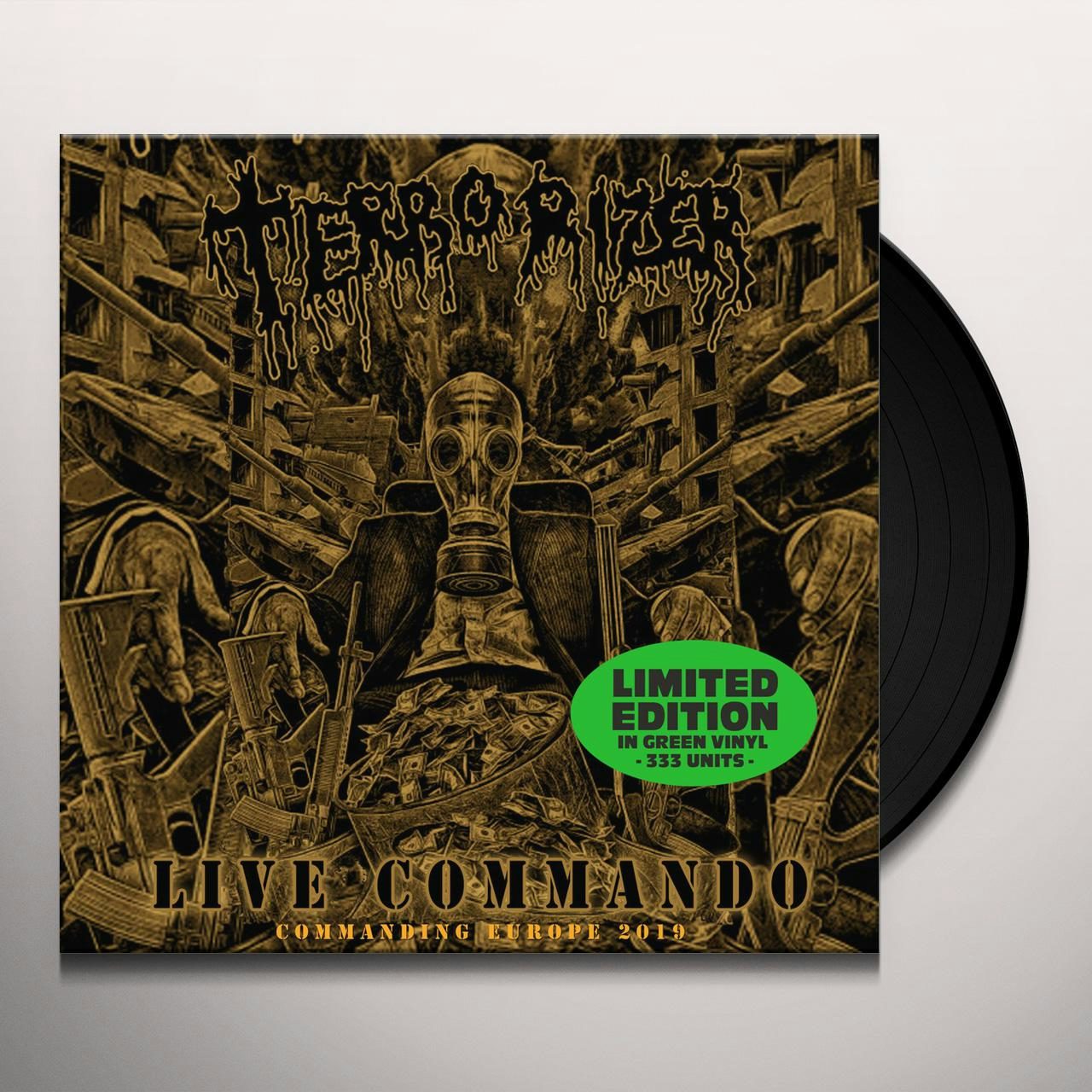 Terrorizer Live Commando Vinyl Record