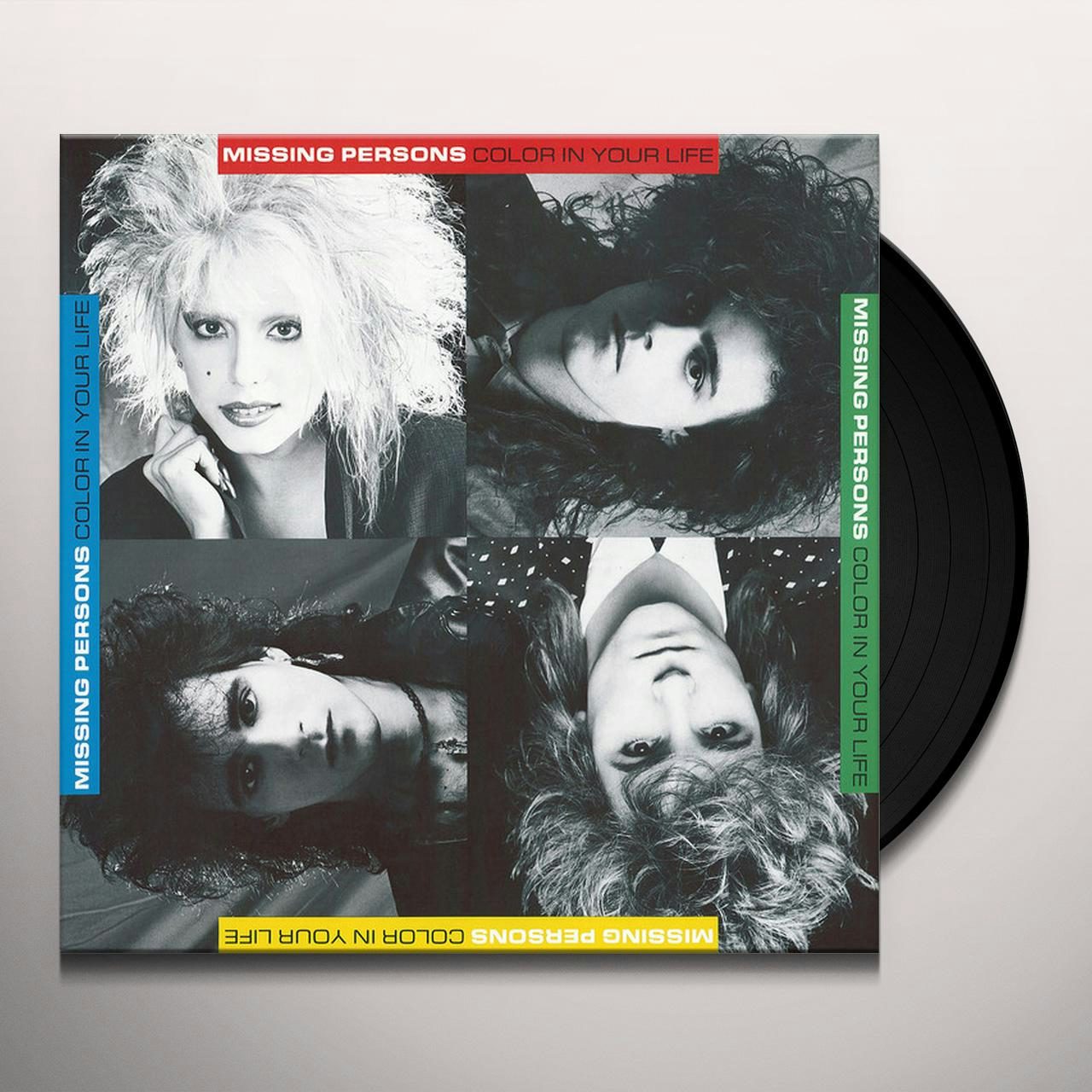 Missing Persons COLOR IN YOUR LIFE Vinyl Record