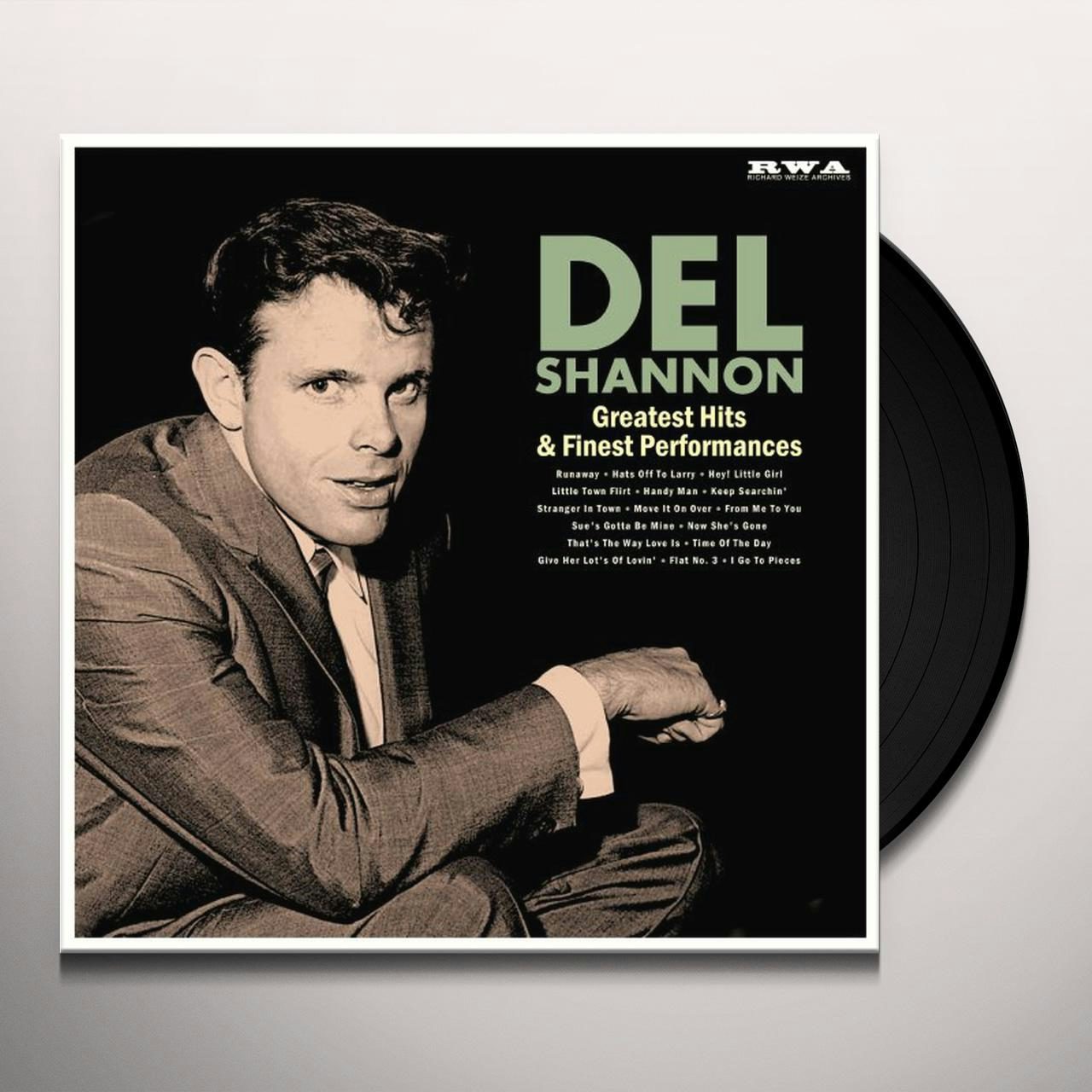 Del Shannon Greatest Hits & Finest Performances (180g) Vinyl Record