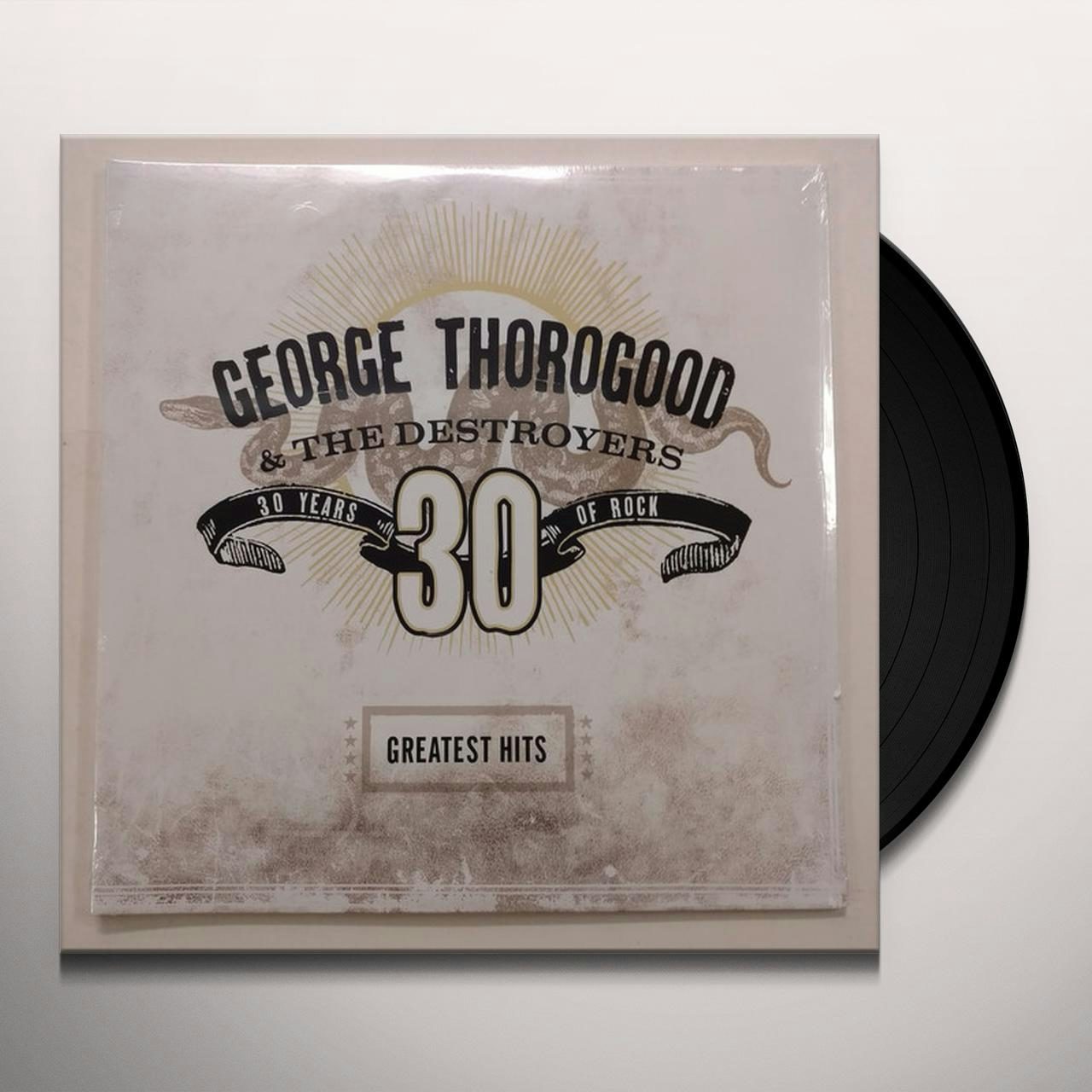 George Thorogood & The Destroyers GREATEST HITS: 30 YEARS OF ROCK Vinyl ...