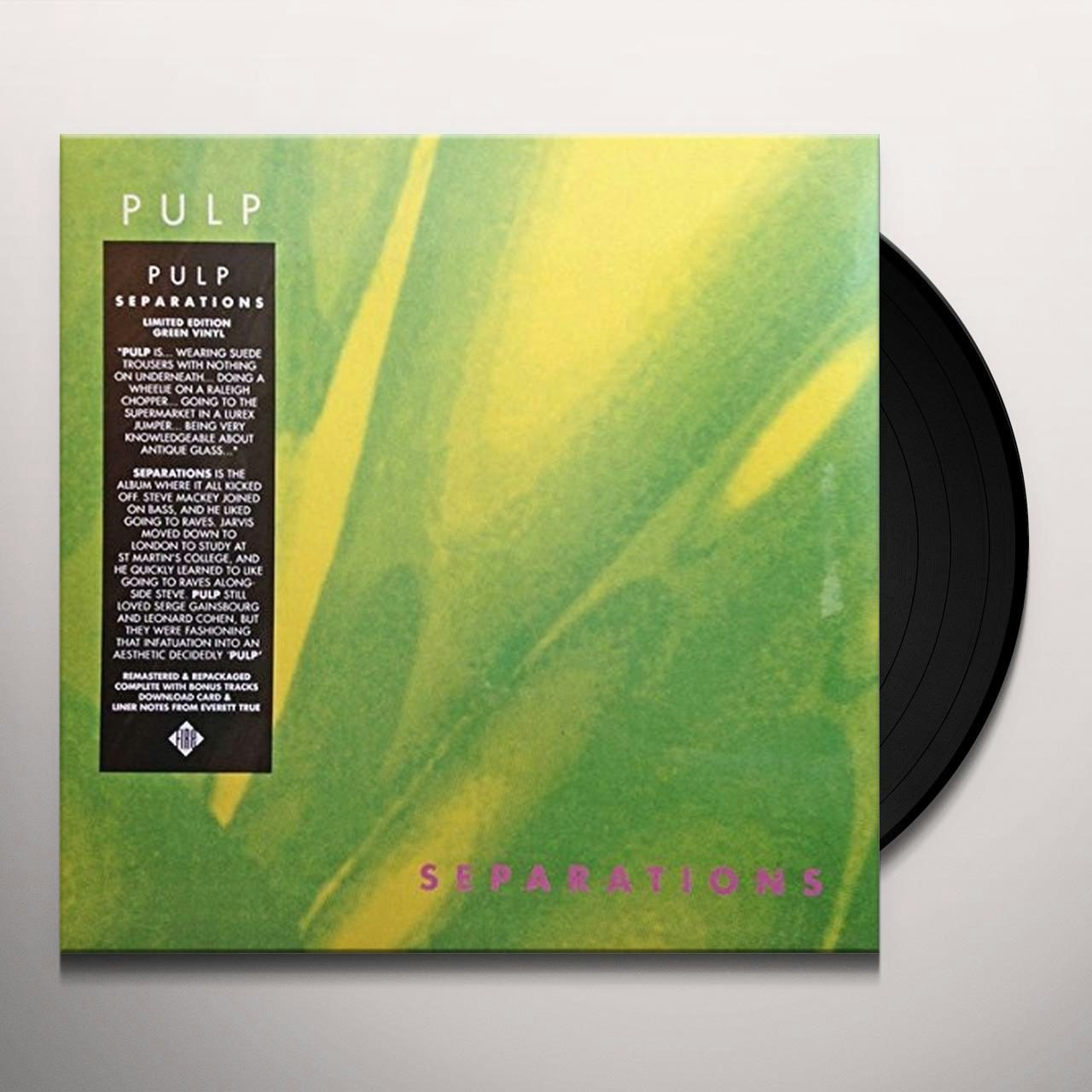 Pulp SEPARATIONS Vinyl Record