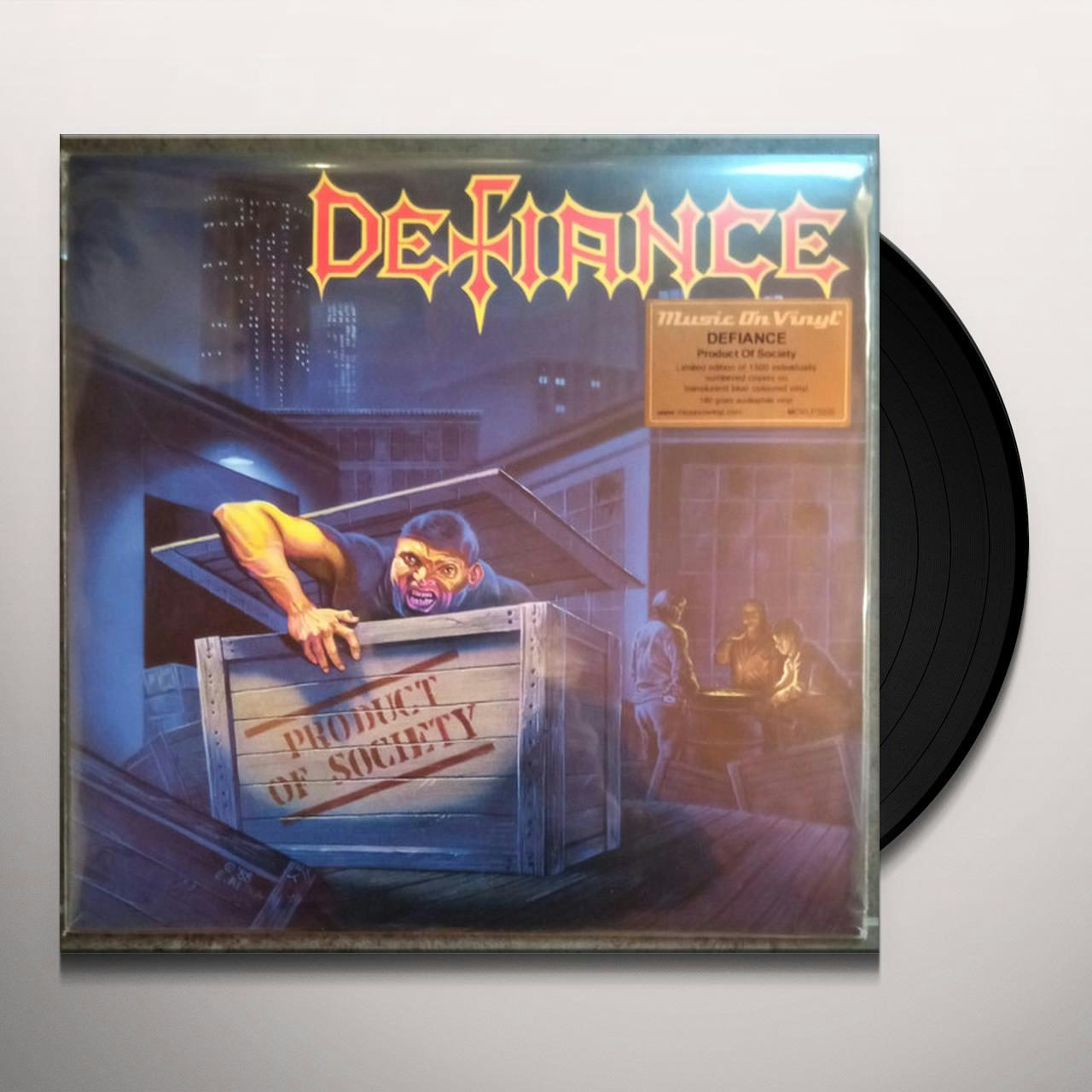 Defiance PRODUCT OF SOCIETY (TRANSLUCENT BLUE VINYL/180G) Vinyl Record