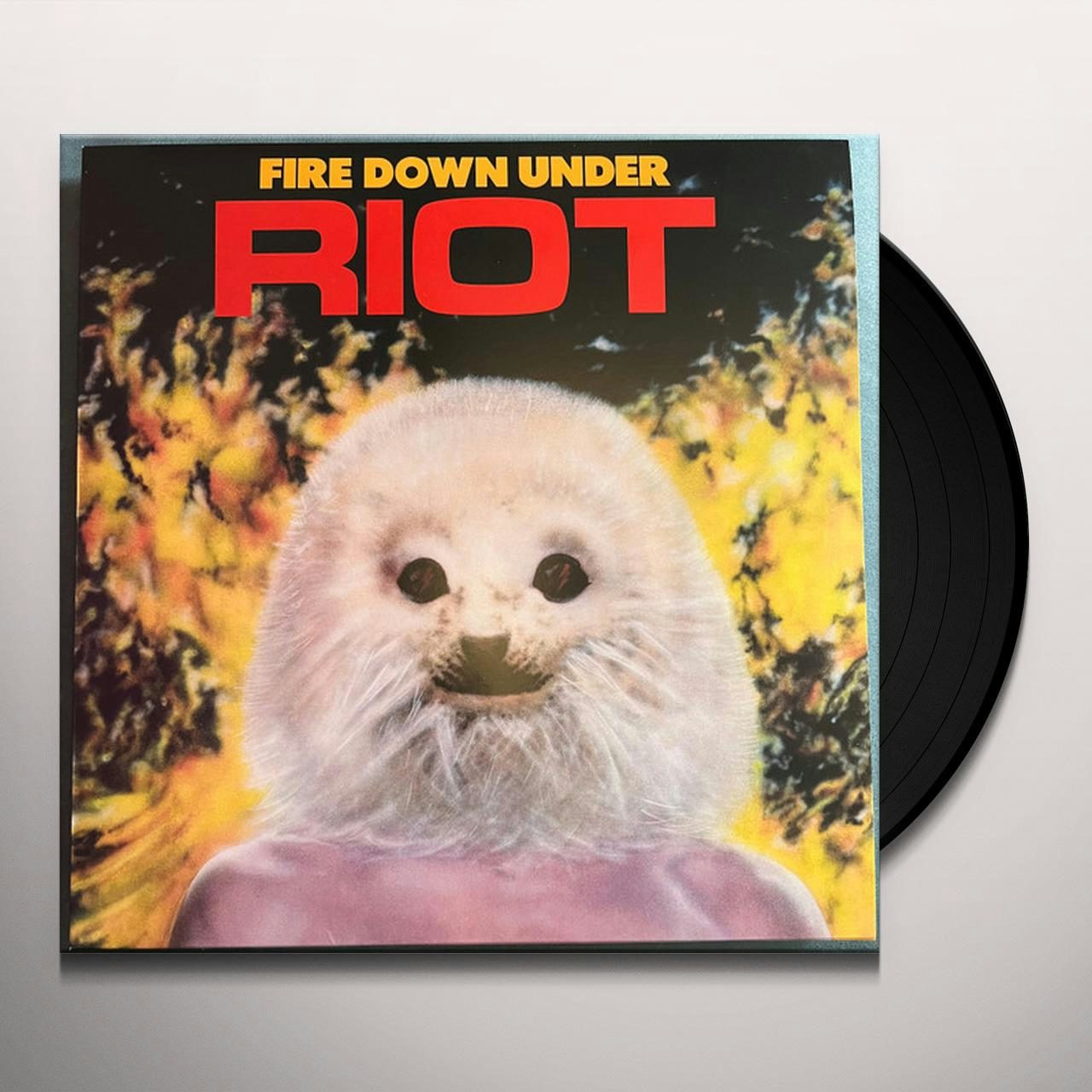 Riot FIRE DOWN UNDER (180G/TRANSLUCENT RED VINYL) Vinyl Record