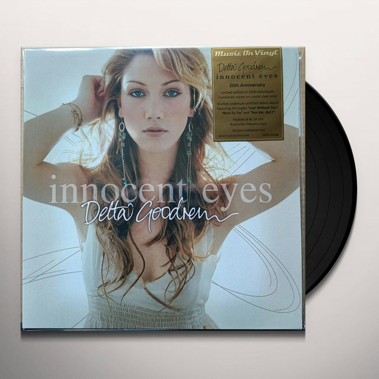 Delta Goodrem INNOCENT EYES (2LP/LIMITED/CRYSTAL CLEAR VINYL/180G/20TH ANNIVERSARY) Vinyl Record