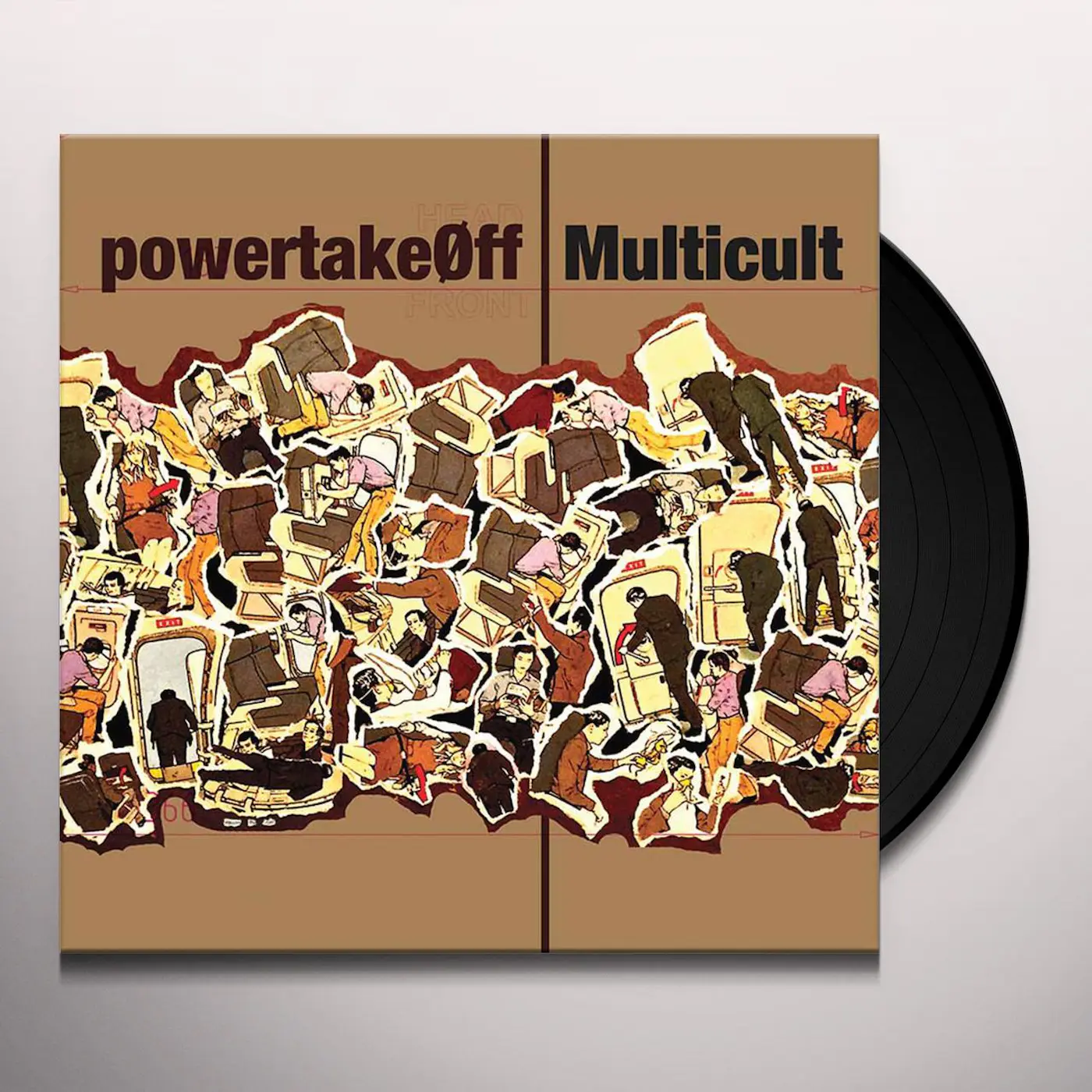 Power Take Off / Multicult Split Vinyl Record