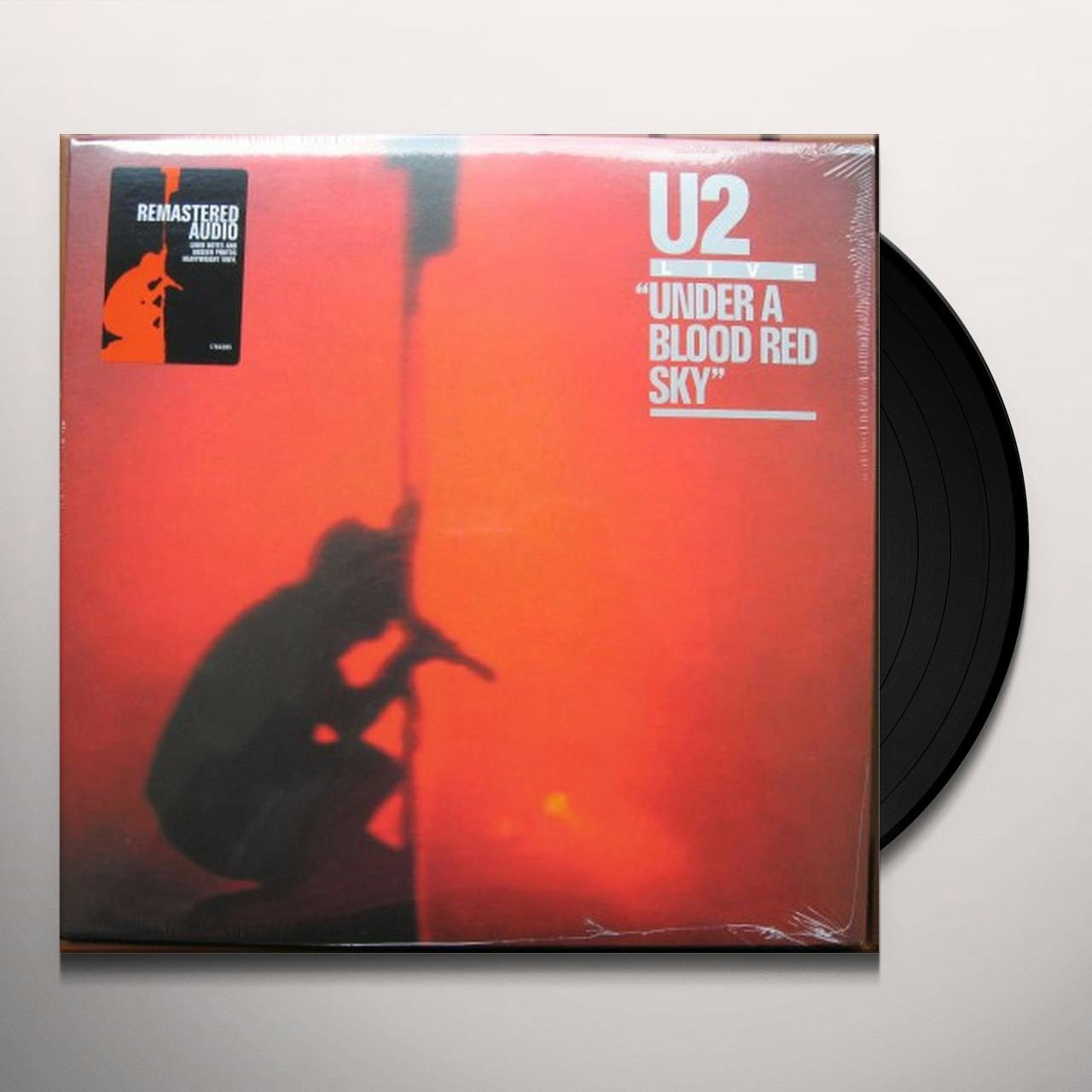 U2 UNDER A BLOOD RED SKY Vinyl Record