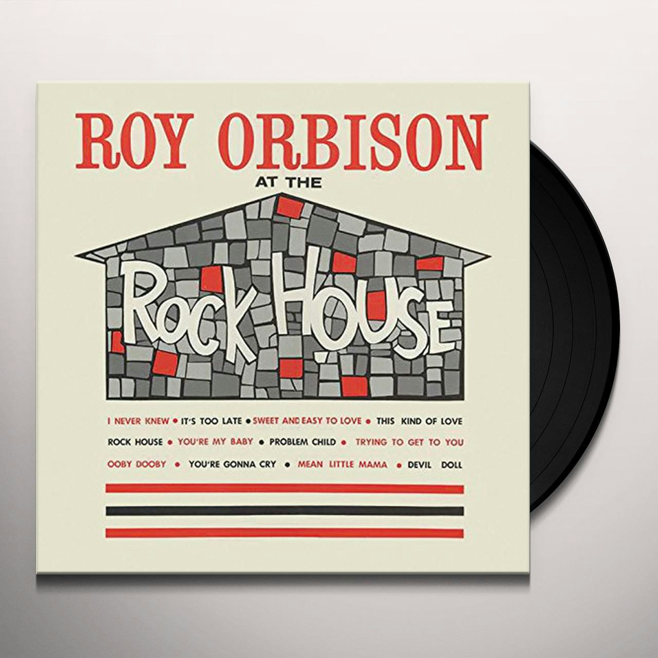 Roy Orbison AT THE ROCK HOUSE Vinyl Record