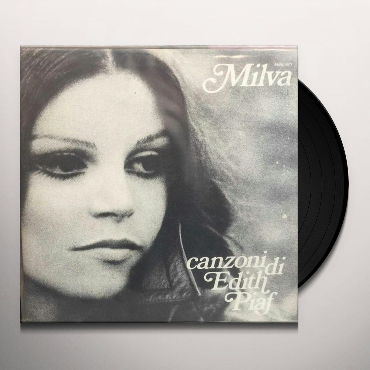 Milva CANZONI DI EDITH PIAF Vinyl Record