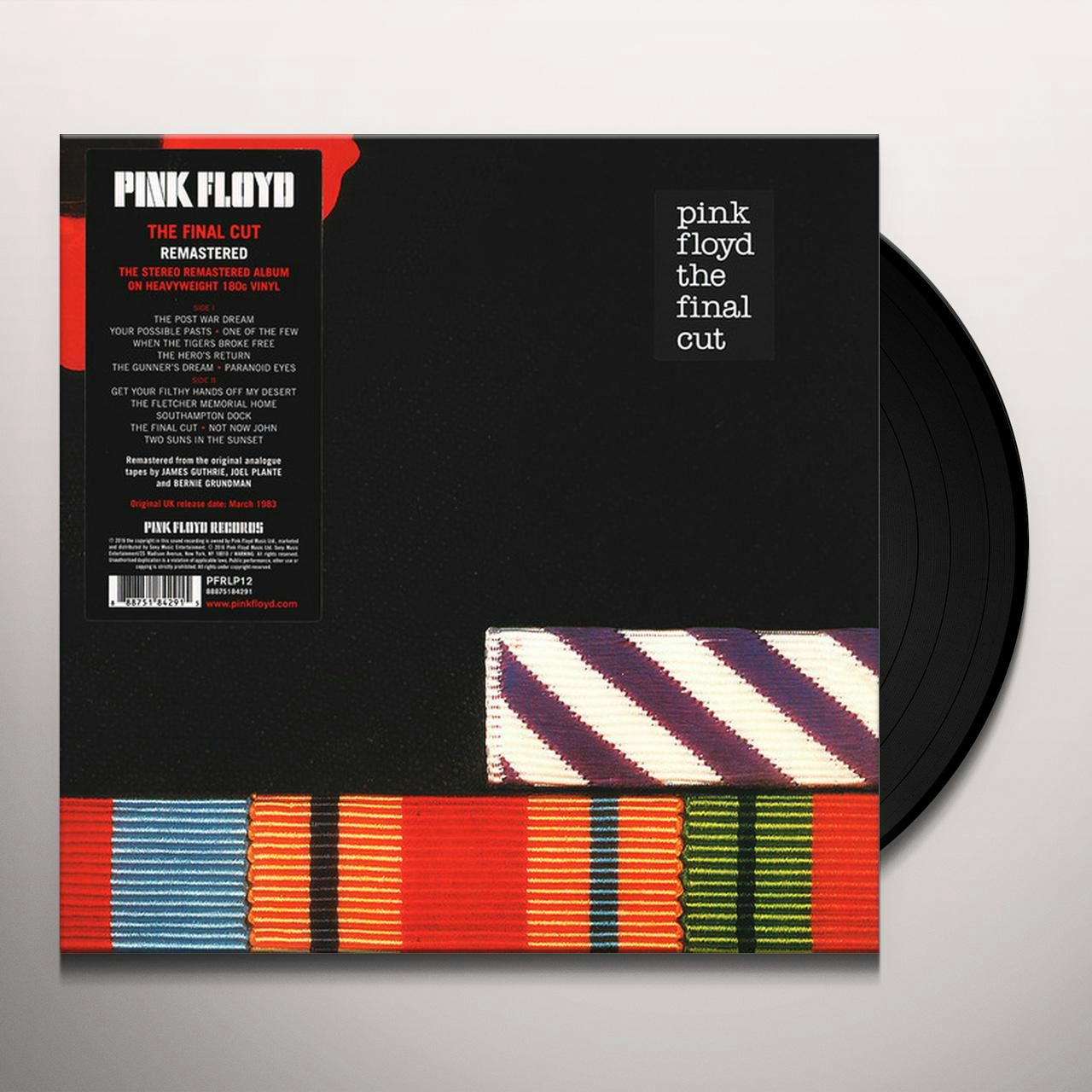 Pink Floyd Final Cut Vinyl Record